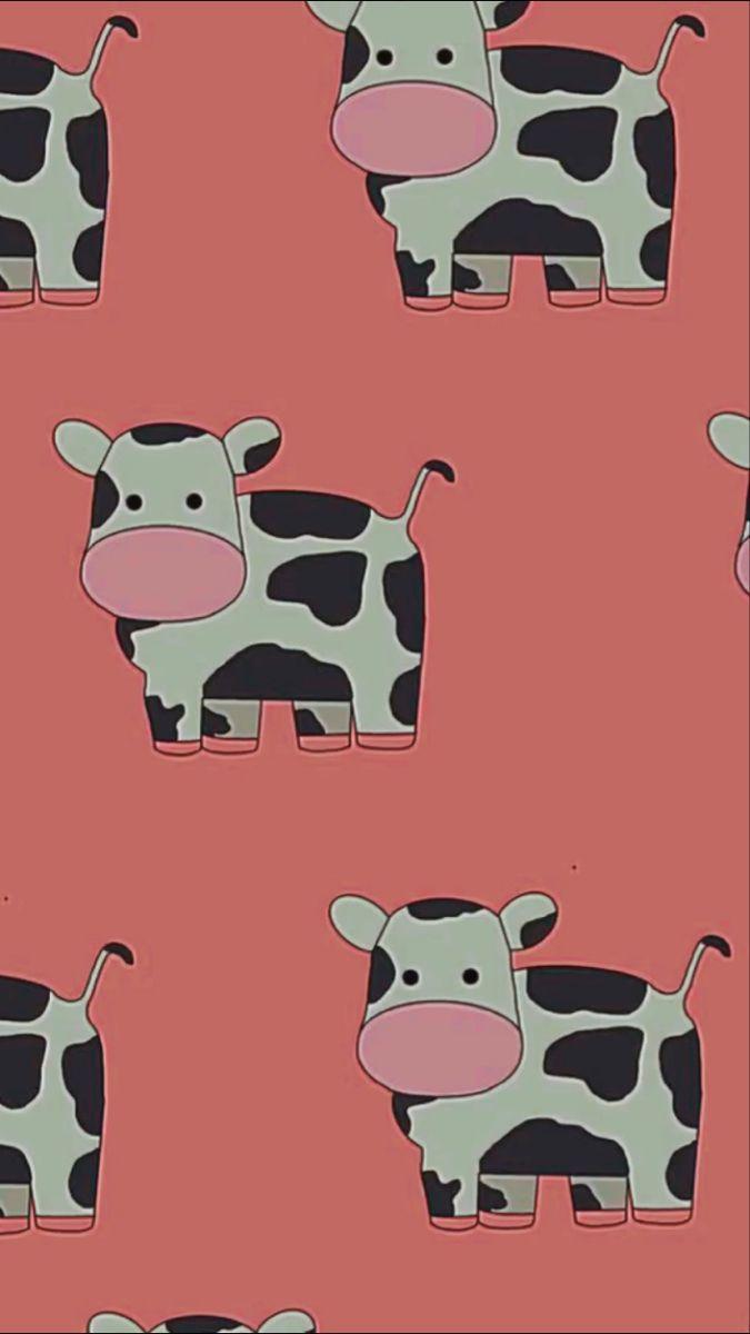 Cartoon Cow Wallpapers - Top Free Cartoon Cow Backgrounds - WallpaperAccess