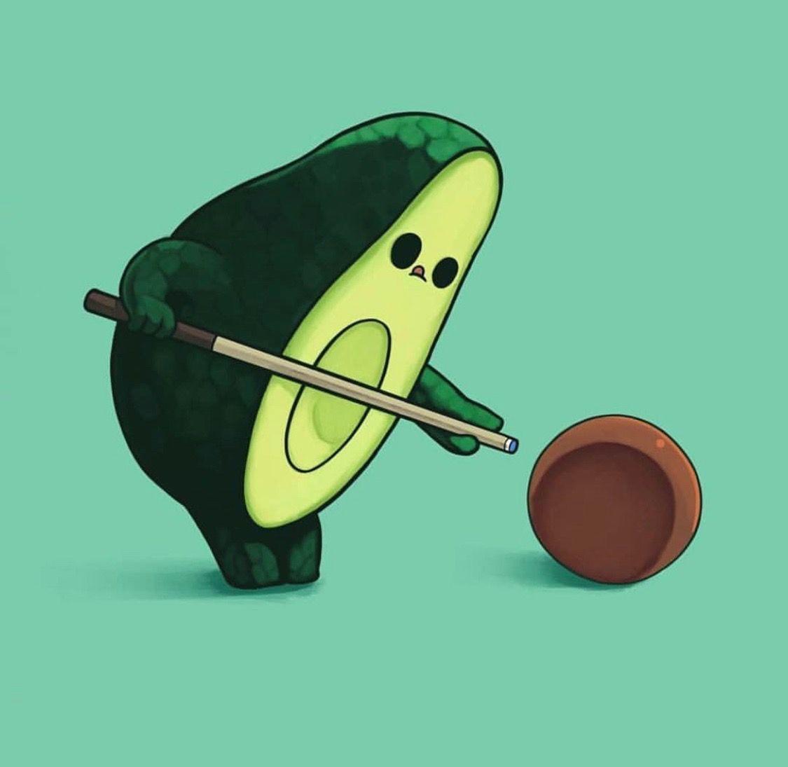 Avocado Cartoon Wallpapers - Top Free Avocado Cartoon Backgrounds ...