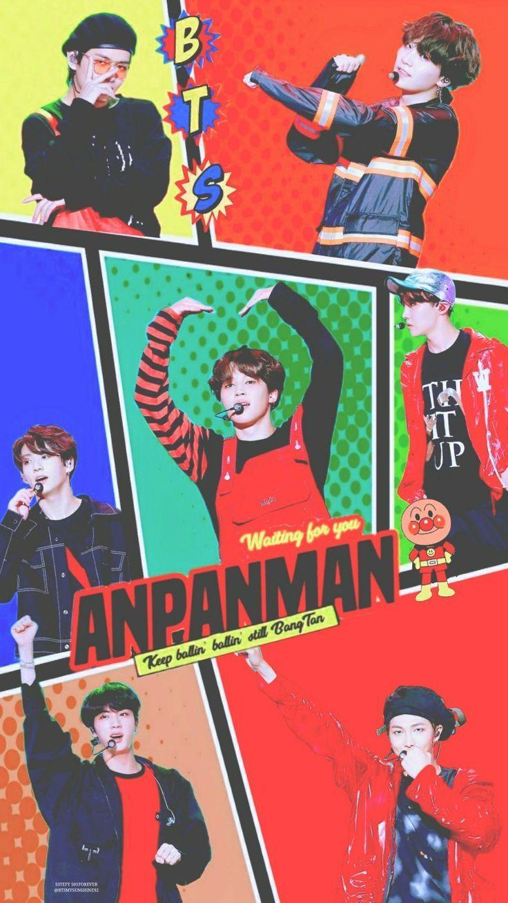 BTS Anpanman Wallpapers - Top Free BTS Anpanman Backgrounds ...