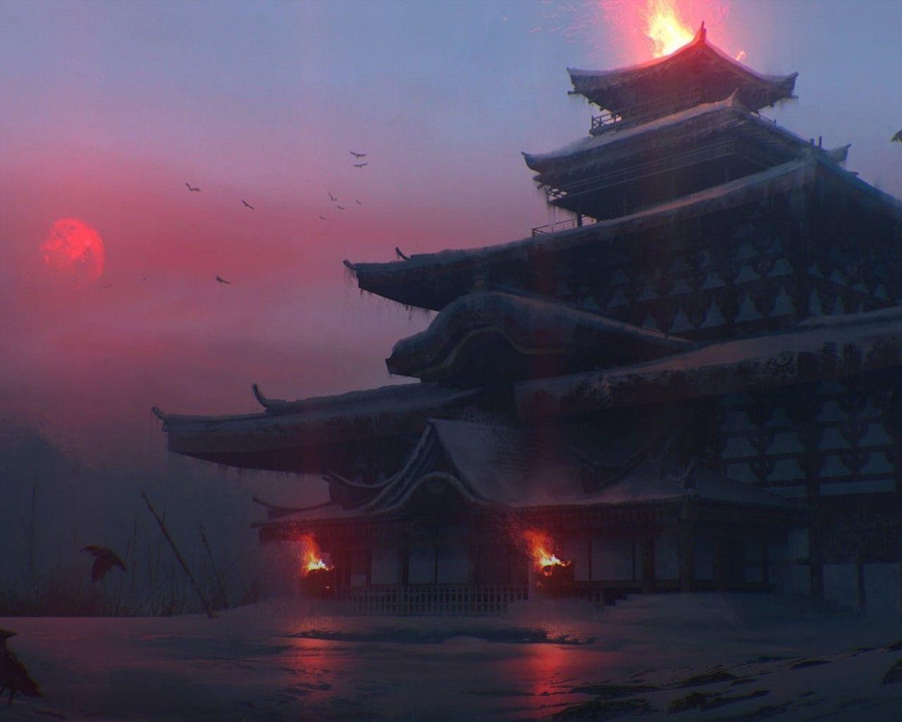 Japanese Building Wallpapers - Top Free Japanese Building Backgrounds ...