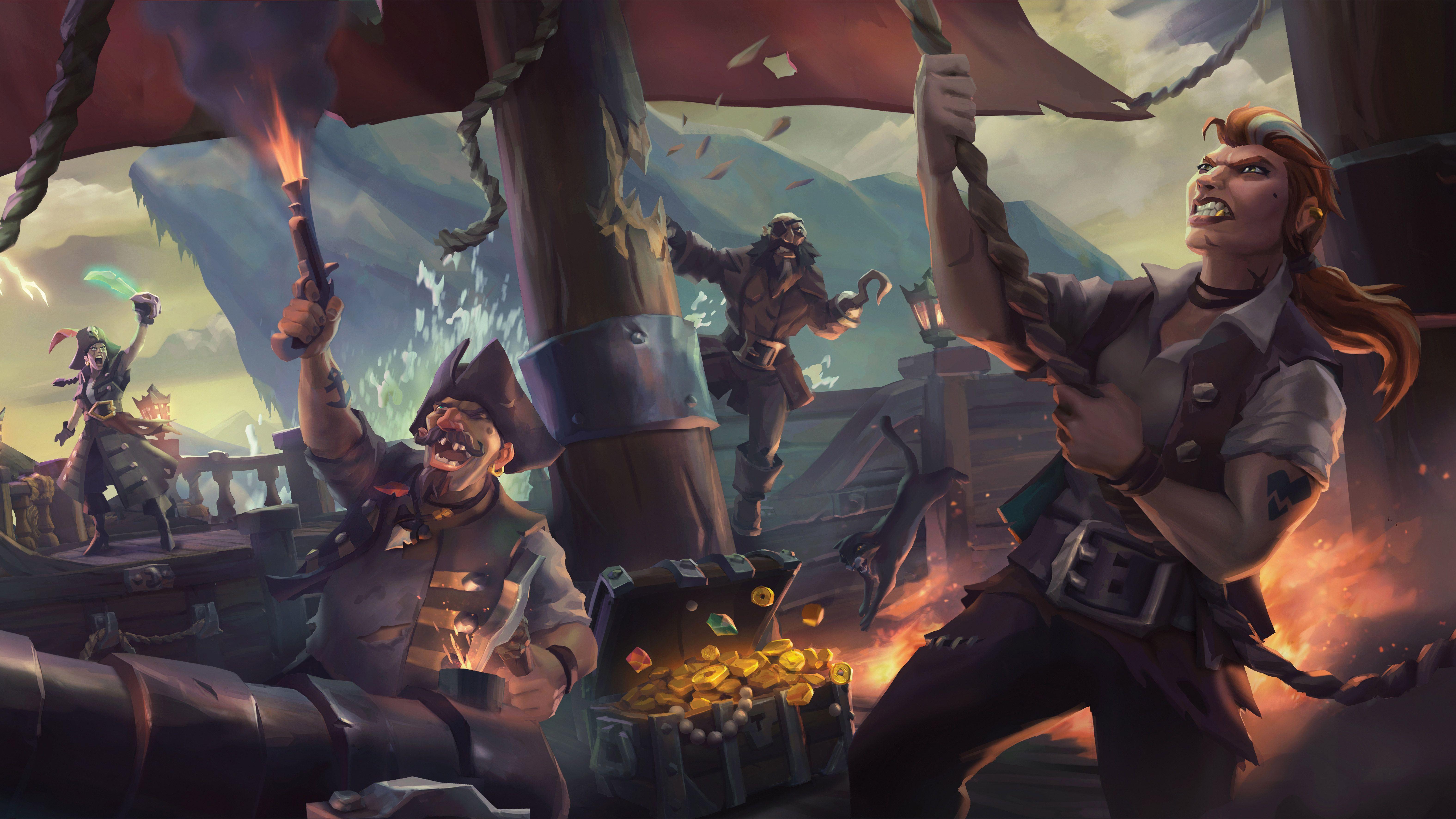 Sea of Thieves 4k Wallpapers - Top Free Sea of Thieves 4k Backgrounds ...