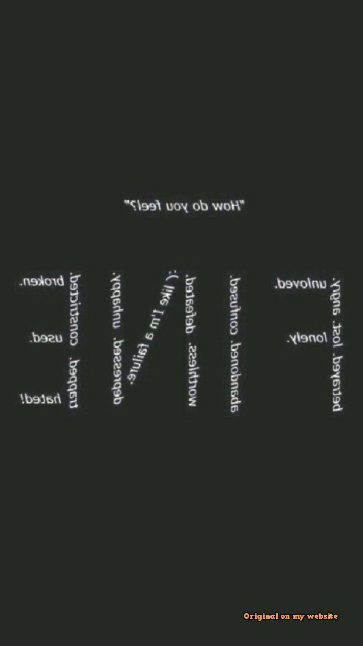 Depression Phone Wallpapers - Top Free Depression Phone Backgrounds ...