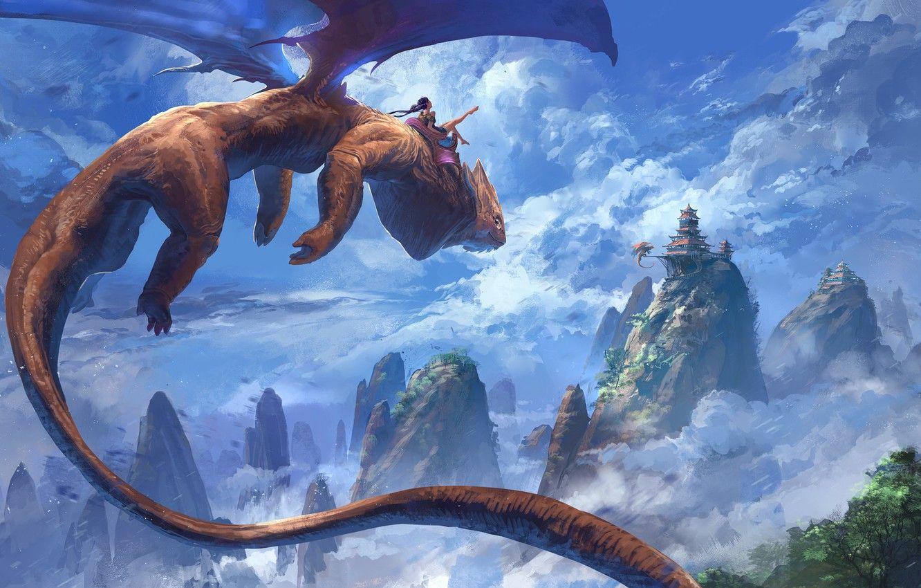 Dragon Digital Art Wallpapers - Top Free Dragon Digital Art Backgrounds ...