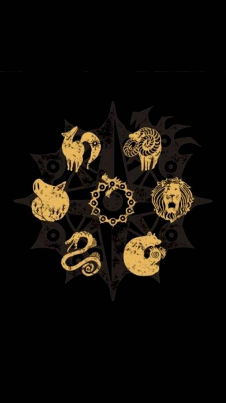 Seven Deadly Sins Symbols Wallpapers - Top Free Seven Deadly Sins ...