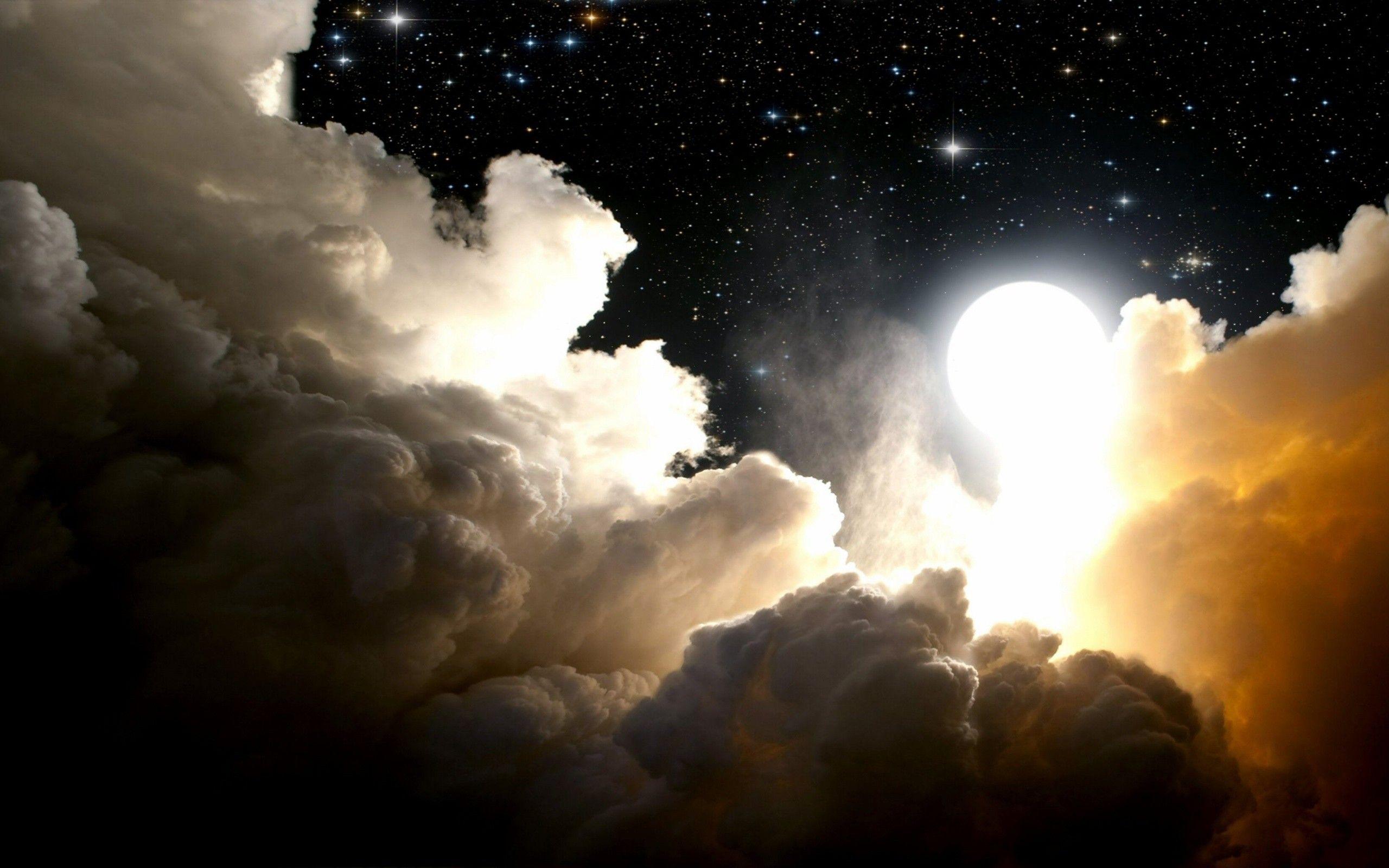 Space Cloud Wallpapers - Top Free Space Cloud Backgrounds - WallpaperAccess