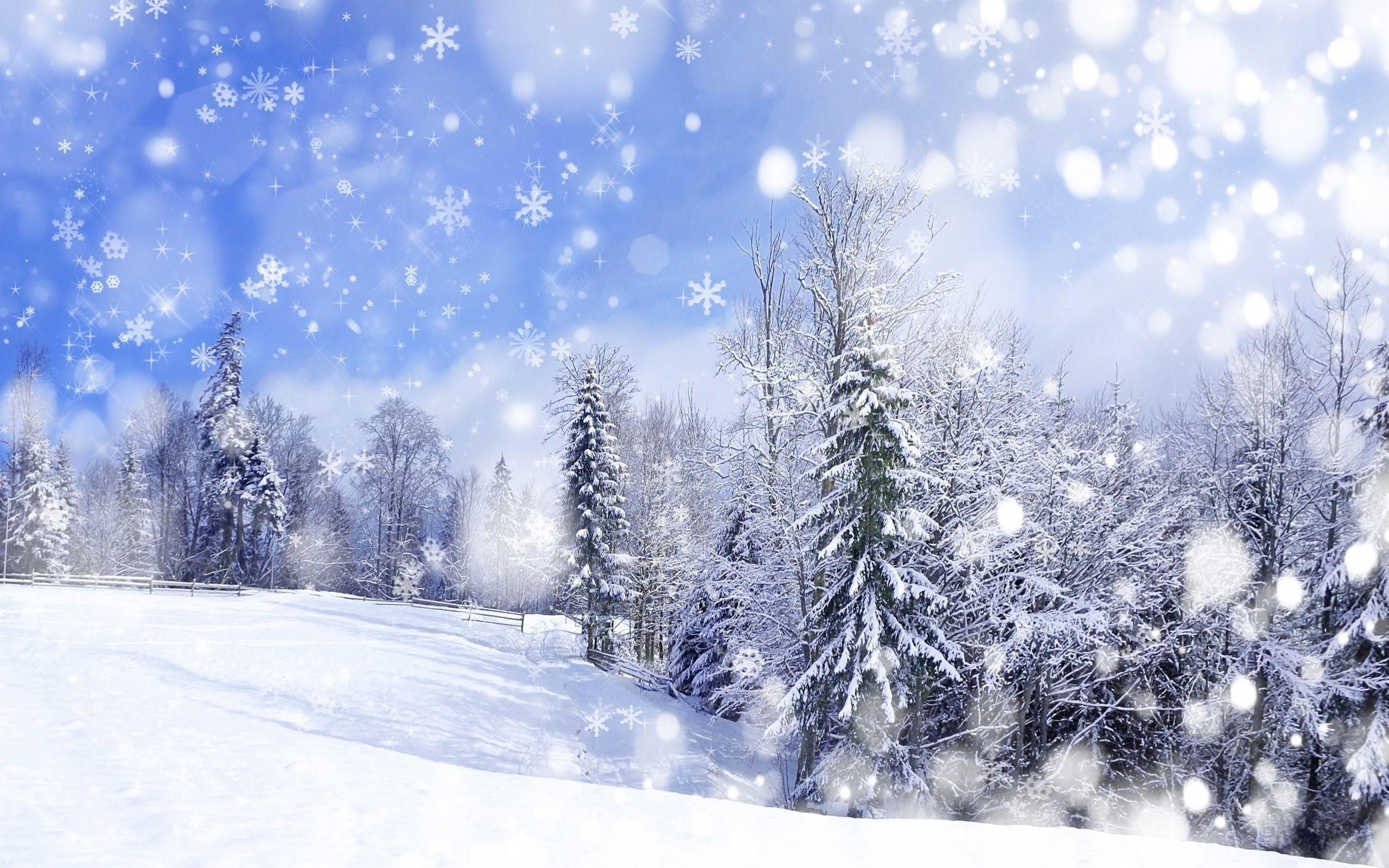 Christmas Snow Scenes Wallpapers - Top Free Christmas Snow Scenes ...