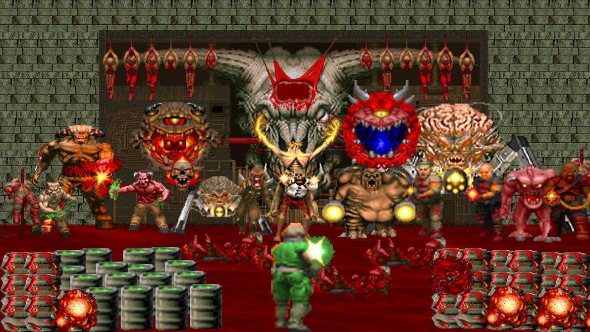 Doom 1 Wallpapers - Top Free Doom 1 Backgrounds - WallpaperAccess