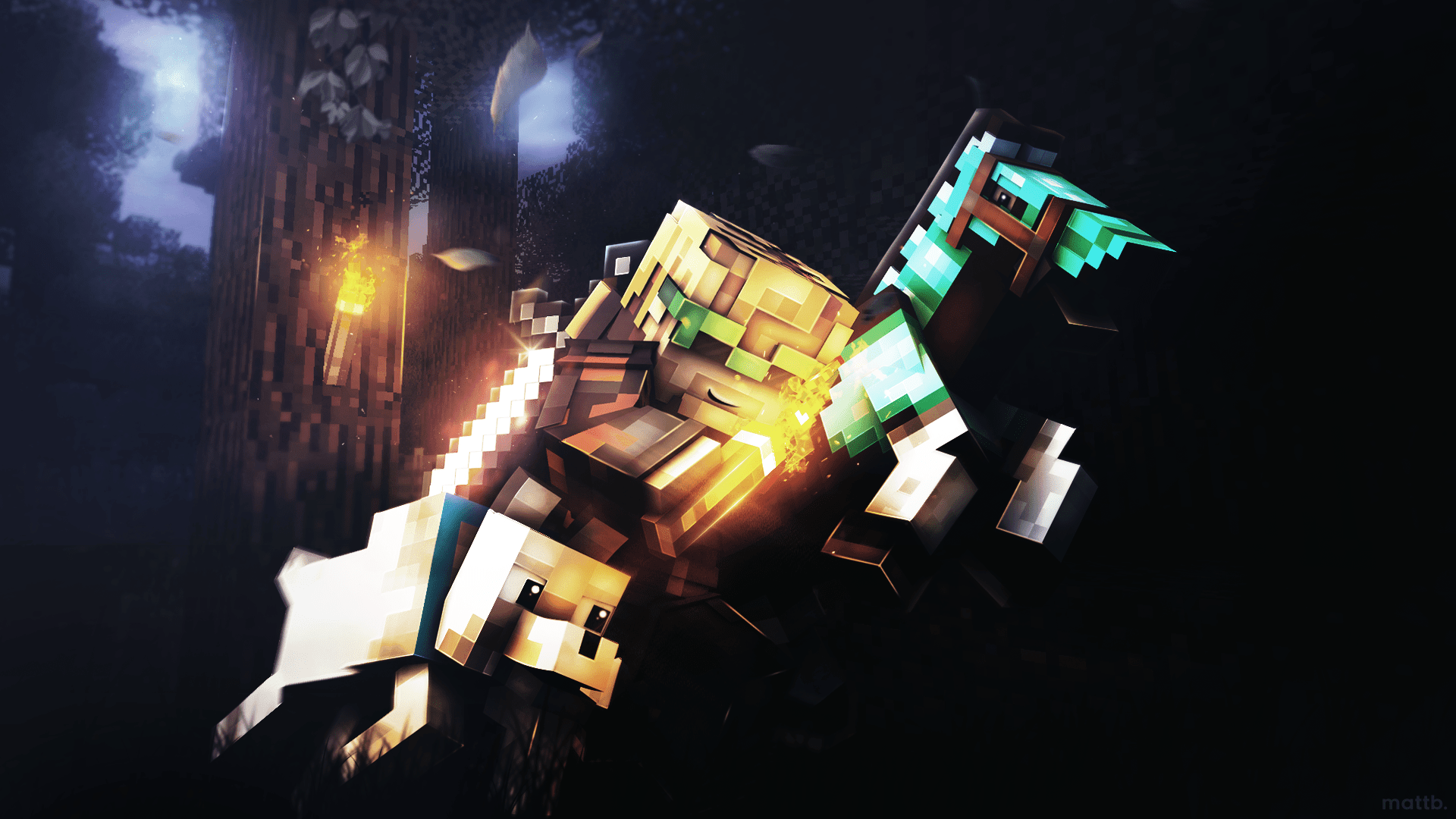 Minecraft Laptop Wallpapers - Top Free Minecraft Laptop Backgrounds ...