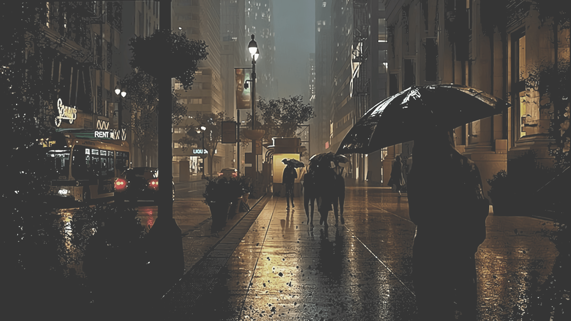 New York City Rain Wallpapers - Top Free New York City Rain Backgrounds ...