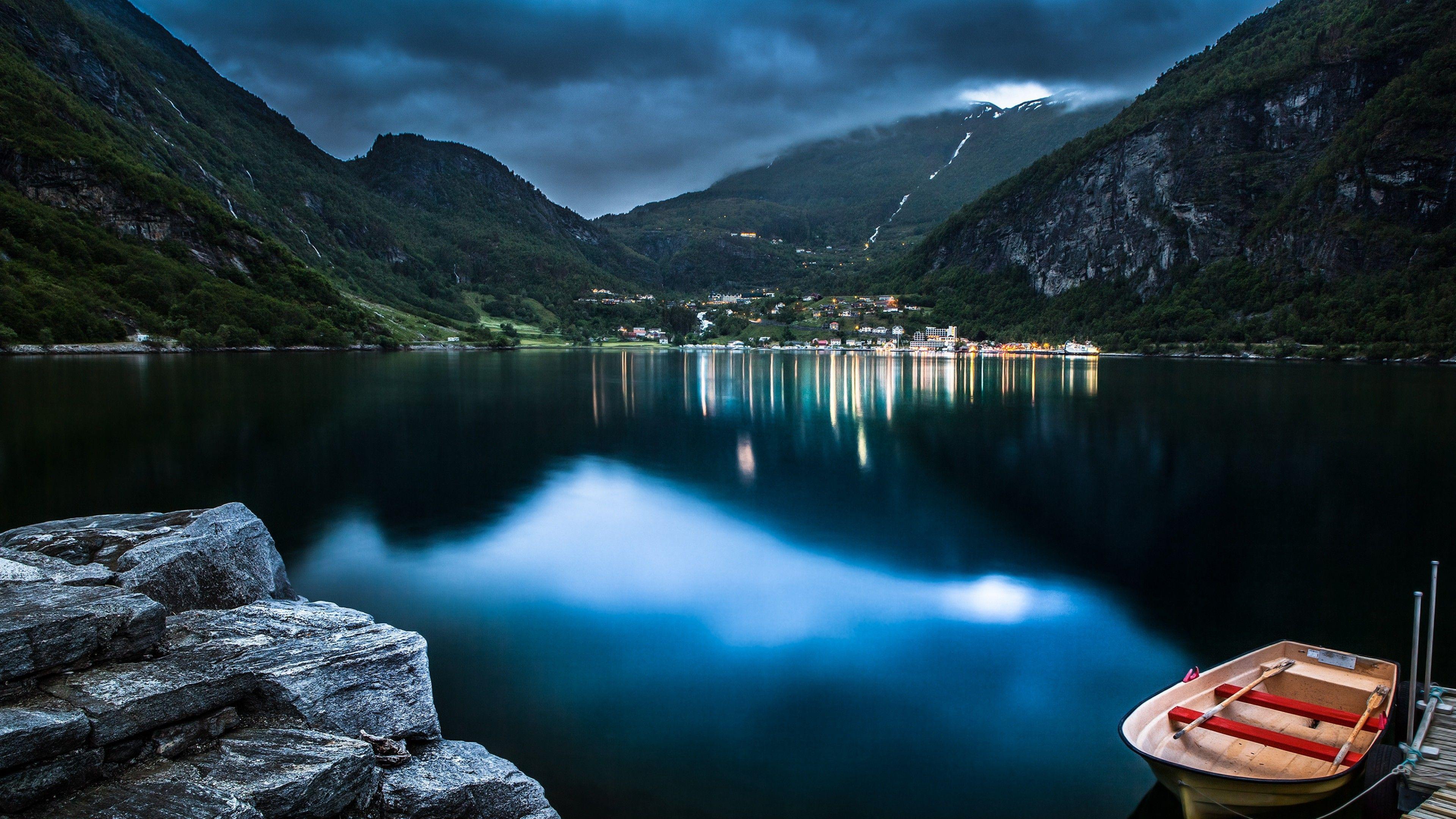 Night Lake Wallpapers - Top Free Night Lake Backgrounds - WallpaperAccess