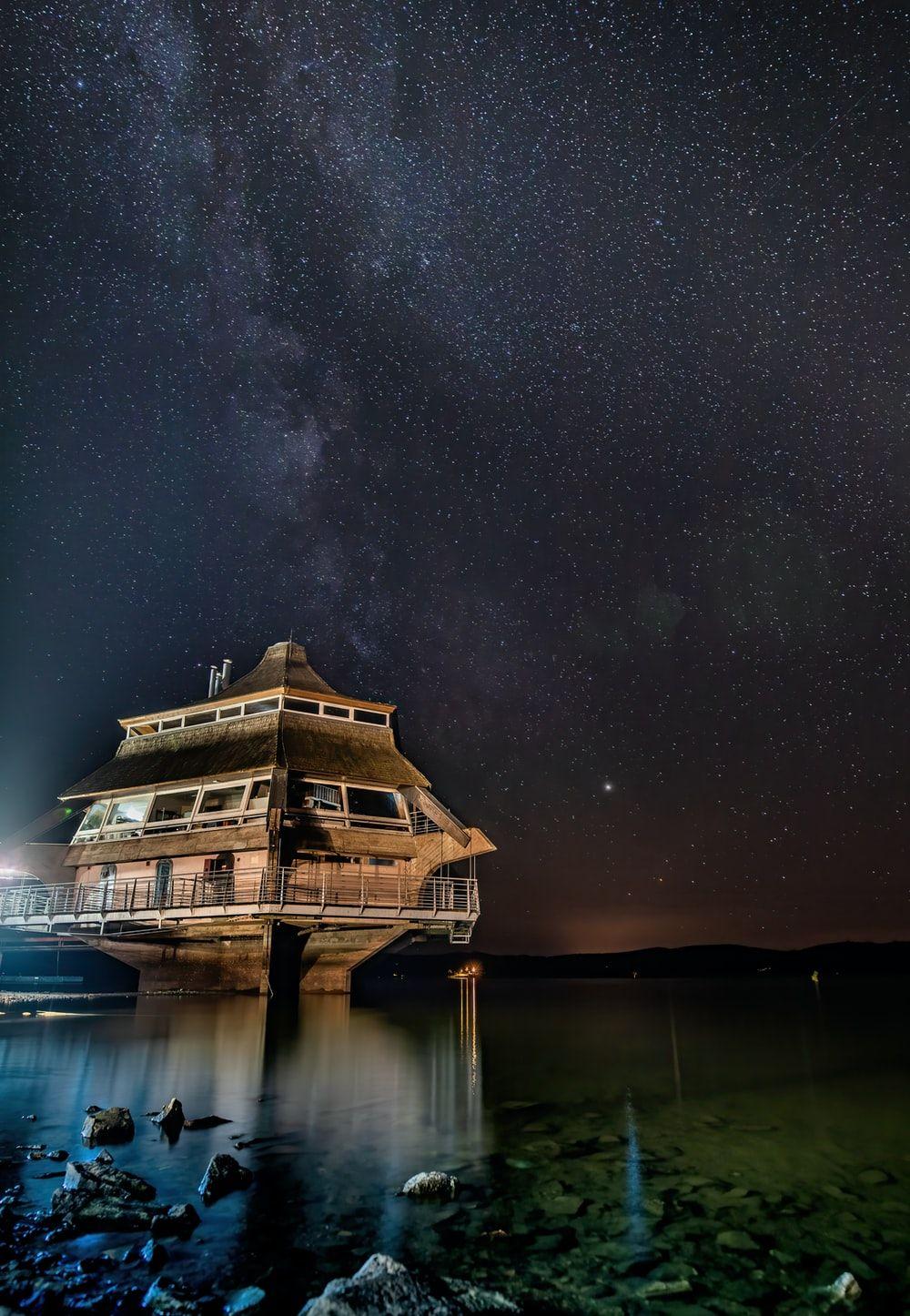 Night Lake Wallpapers - Top Free Night Lake Backgrounds - WallpaperAccess