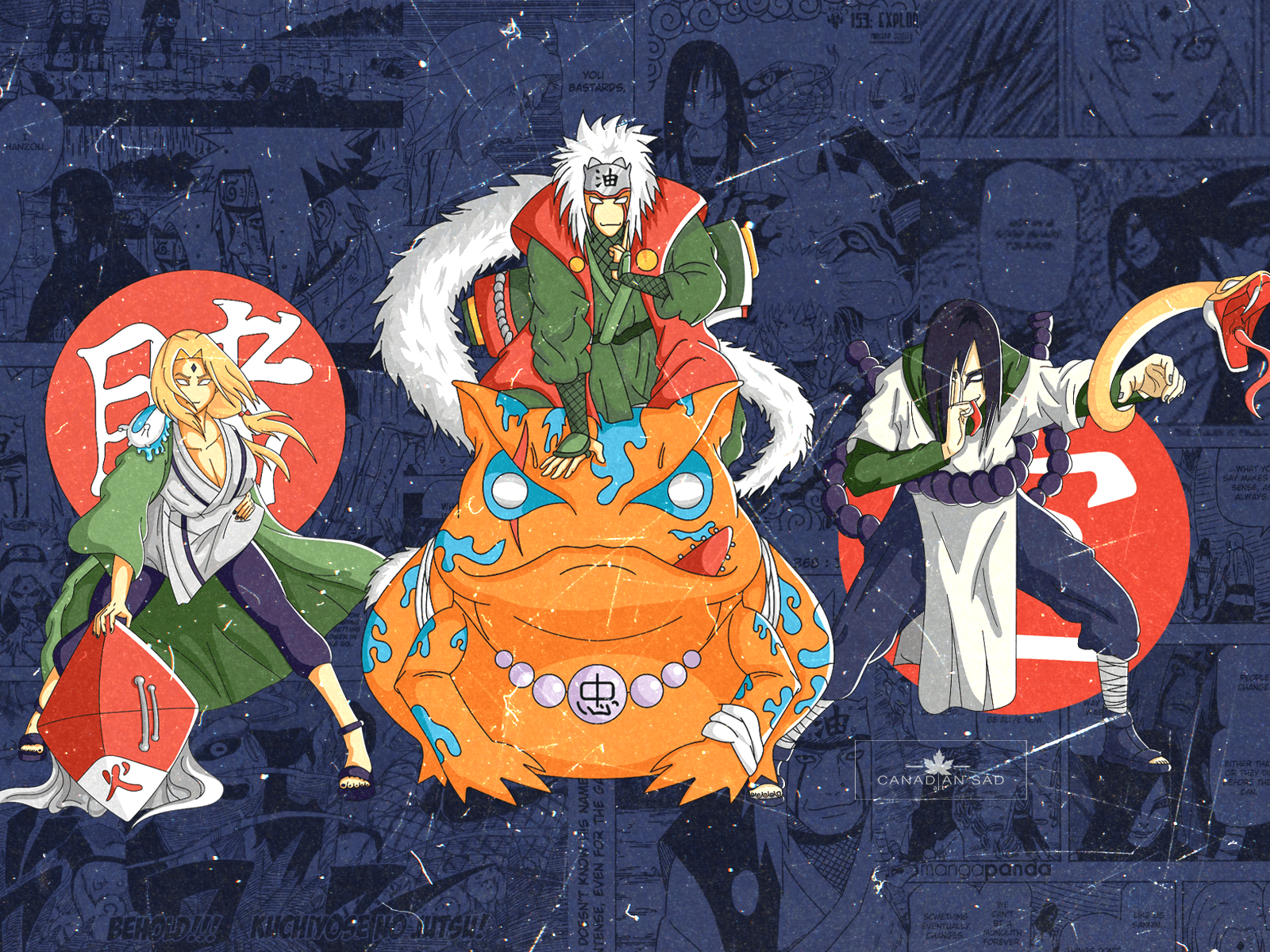 Legendary Sannin Wallpapers - Top Free Legendary Sannin Backgrounds ...
