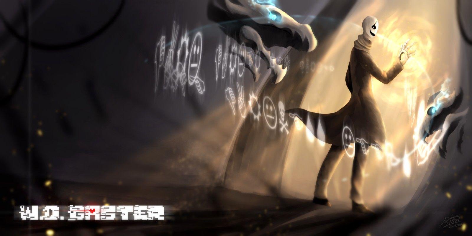 Undertale Gaster Wallpapers - Top Free Undertale Gaster Backgrounds ...