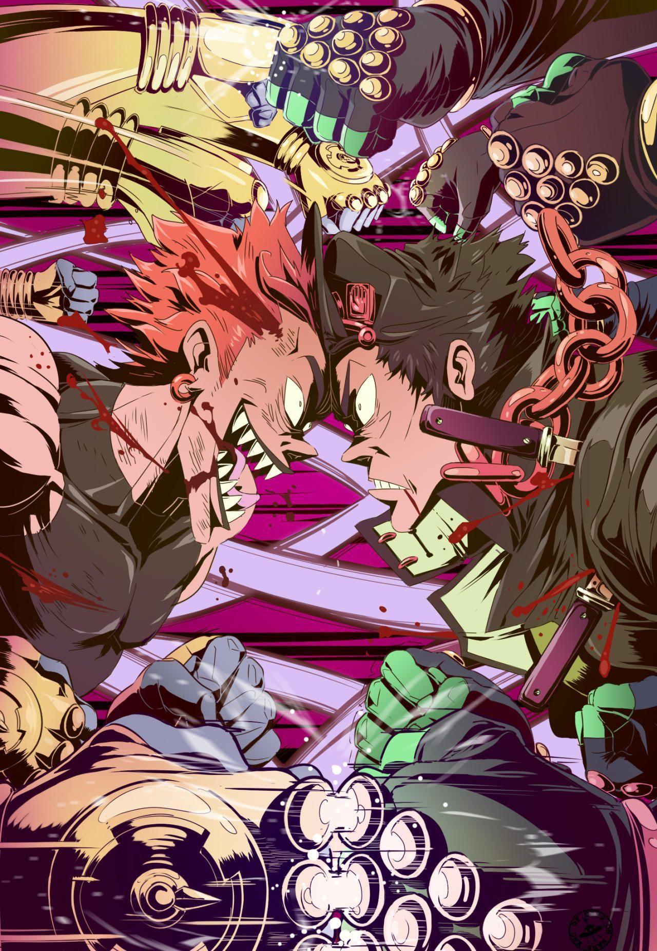 Jotaro Kujo vs Dio Wallpapers - Top Free Jotaro Kujo vs Dio Backgrounds ...