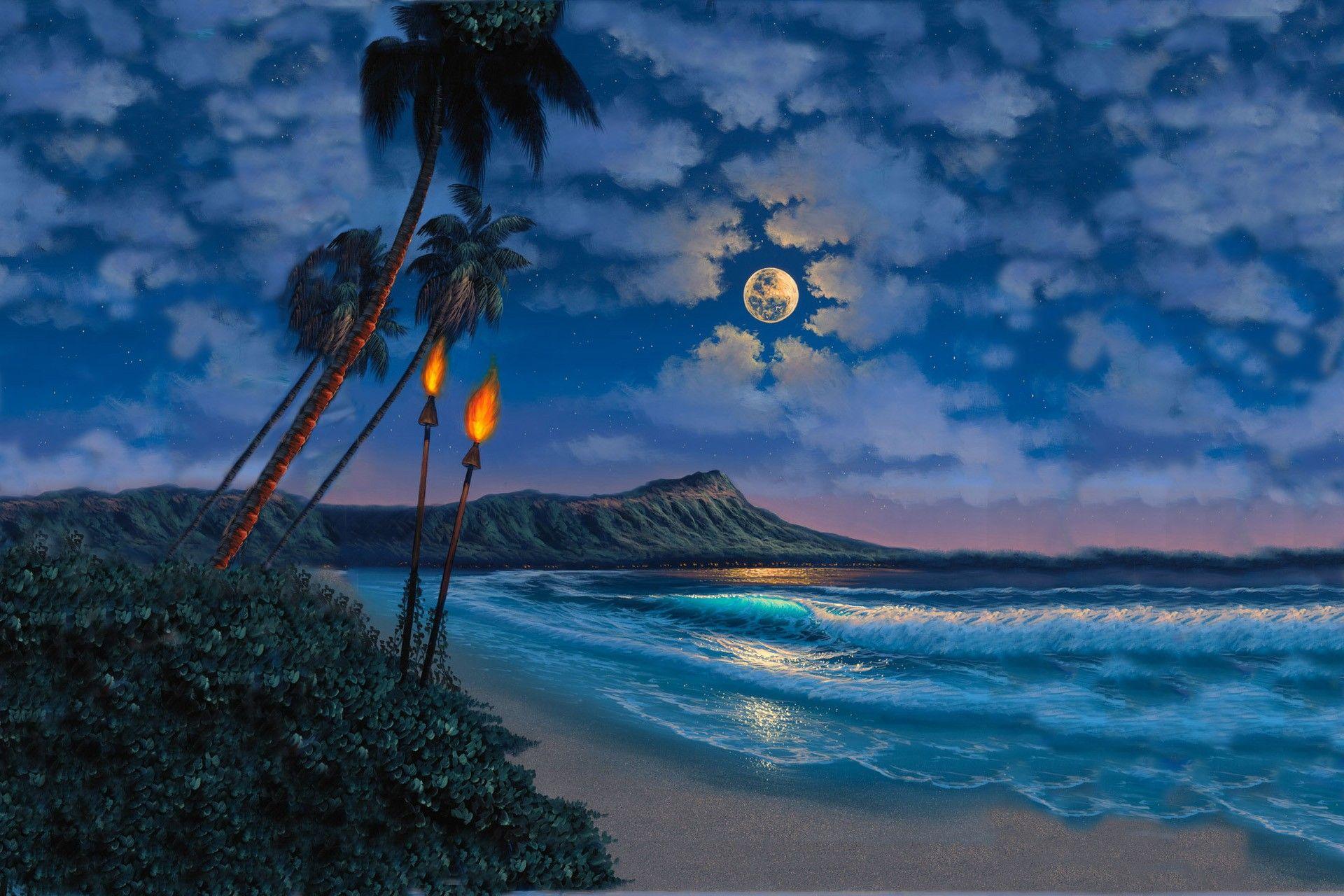 Beach Fire Wallpapers - Top Free Beach Fire Backgrounds - WallpaperAccess