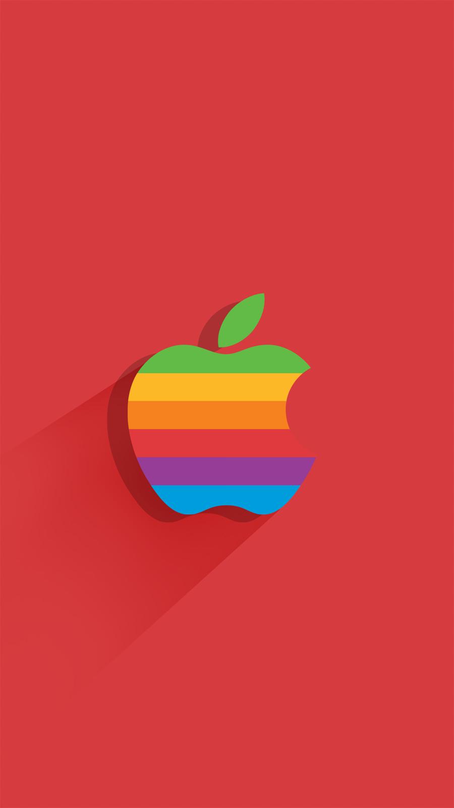 Red Apple Logo iPhone 6 Wallpapers - Top Free Red Apple Logo iPhone 6 ...