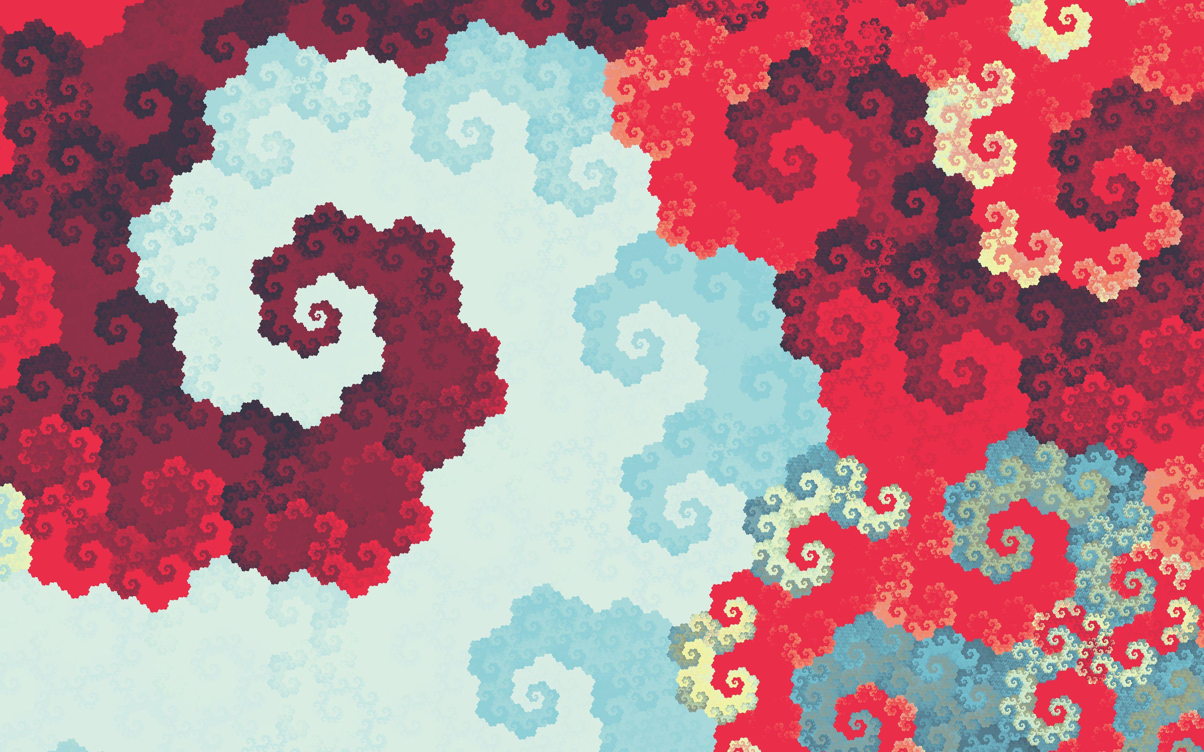 Red Fractal Wallpapers - Top Free Red Fractal Backgrounds - WallpaperAccess