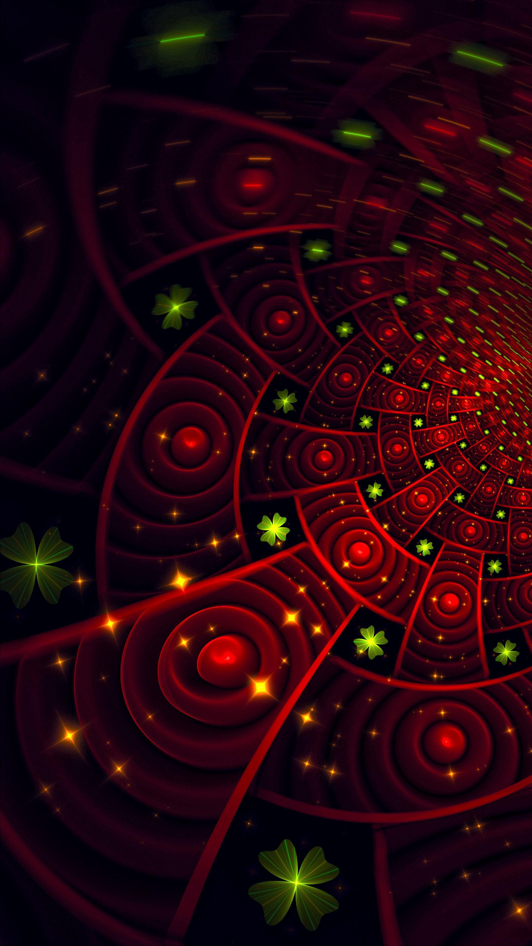 Red Fractal Wallpapers - Top Free Red Fractal Backgrounds - WallpaperAccess