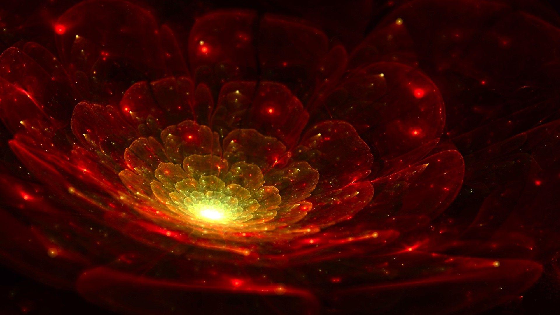 Red Fractal Wallpapers - Top Free Red Fractal Backgrounds - WallpaperAccess