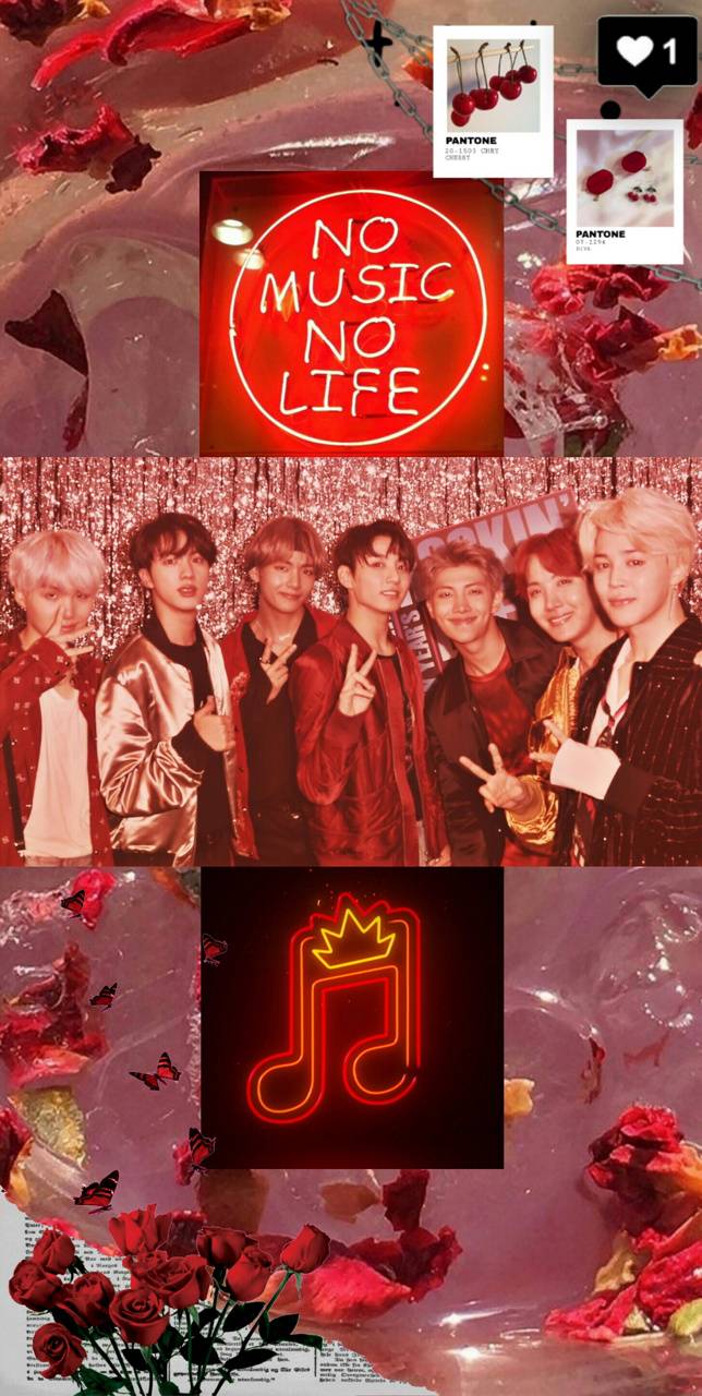 Red Aesthetic BTS Wallpapers - Top Free Red Aesthetic BTS Backgrounds ...