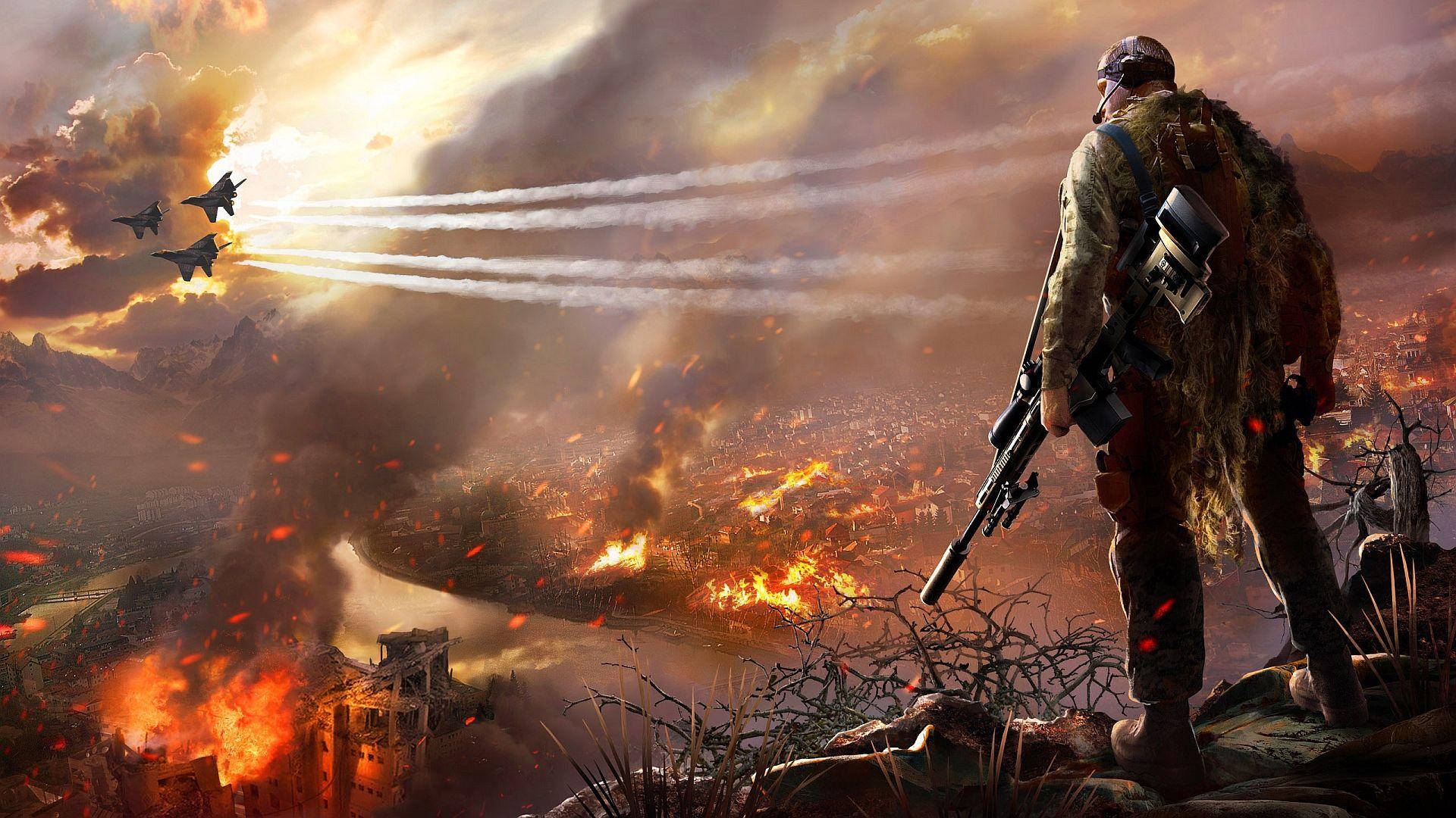 Sniper Wallpapers - Top Free Sniper Backgrounds - WallpaperAccess