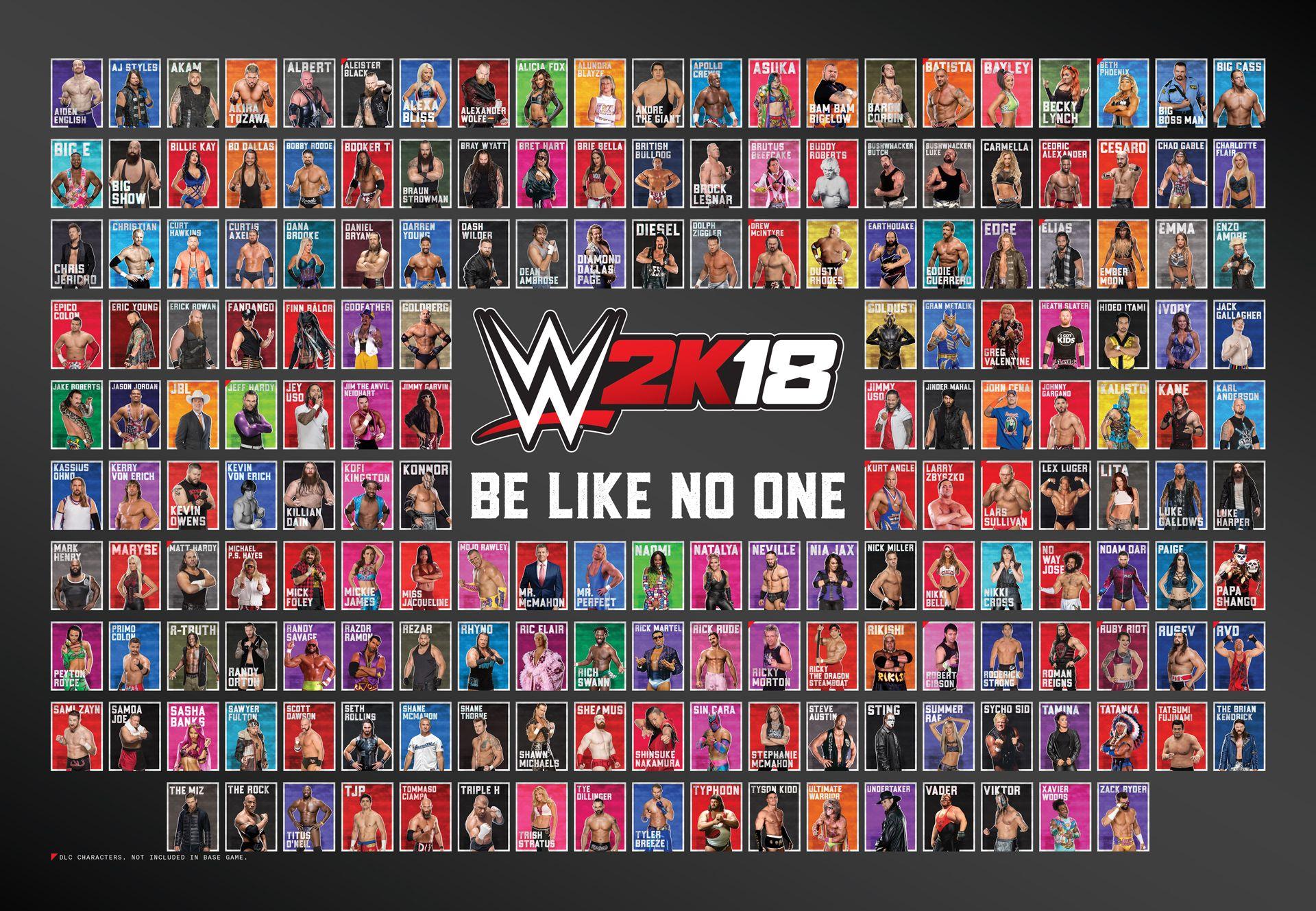 WWE 2K18 Wallpapers - Top Free WWE 2K18 Backgrounds - WallpaperAccess