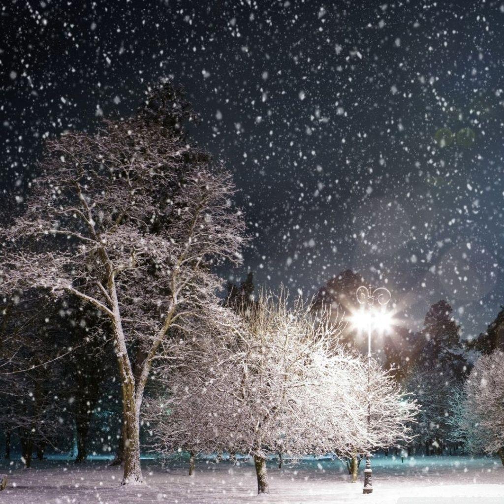 4K Snow Night Wallpapers - Top Free 4K Snow Night Backgrounds ...
