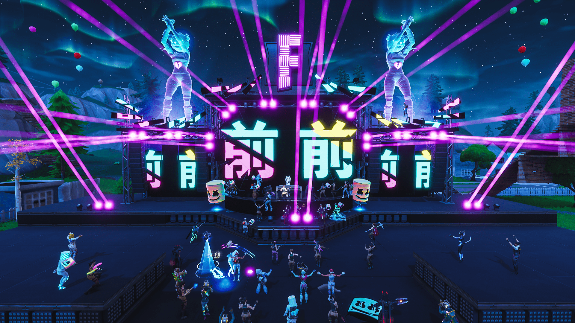 Neon Marshmello Wallpapers - Top Free Neon Marshmello Backgrounds ...