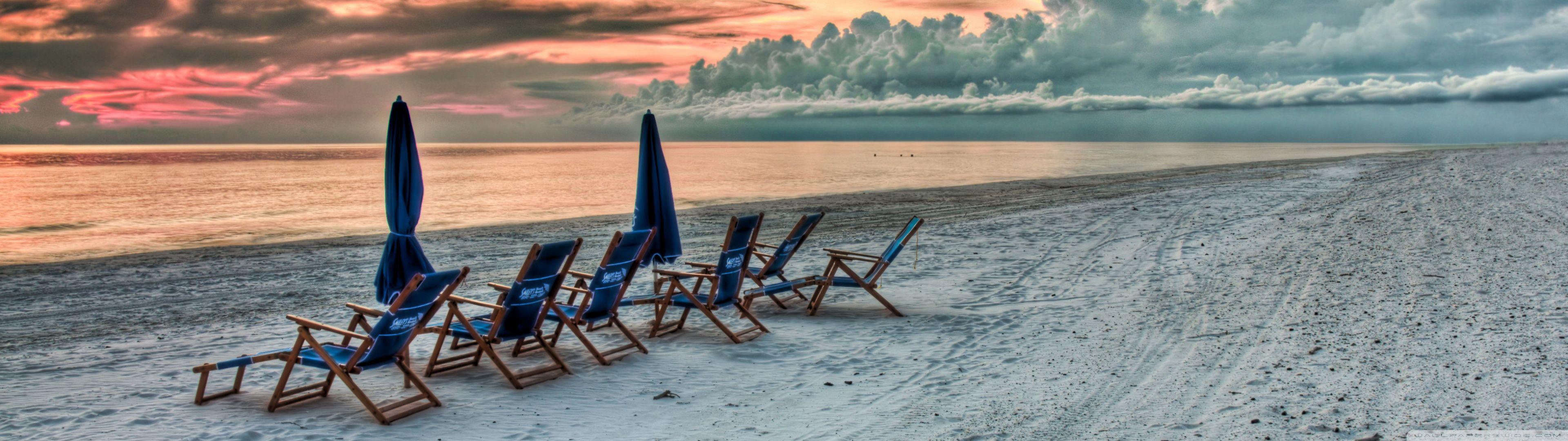 3840X1080 HD Dual Monitor Beach Wallpapers - Top Free 3840X1080 HD Dual ...