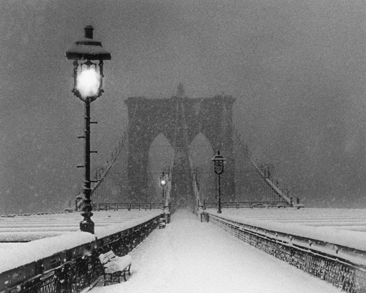 Brooklyn Bridge Winter Wallpapers - Top Free Brooklyn Bridge Winter ...