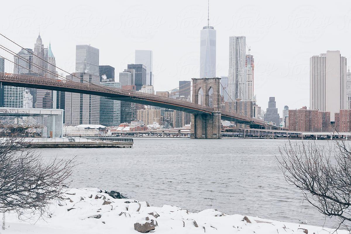Brooklyn Bridge Winter Wallpapers - Top Free Brooklyn Bridge Winter ...