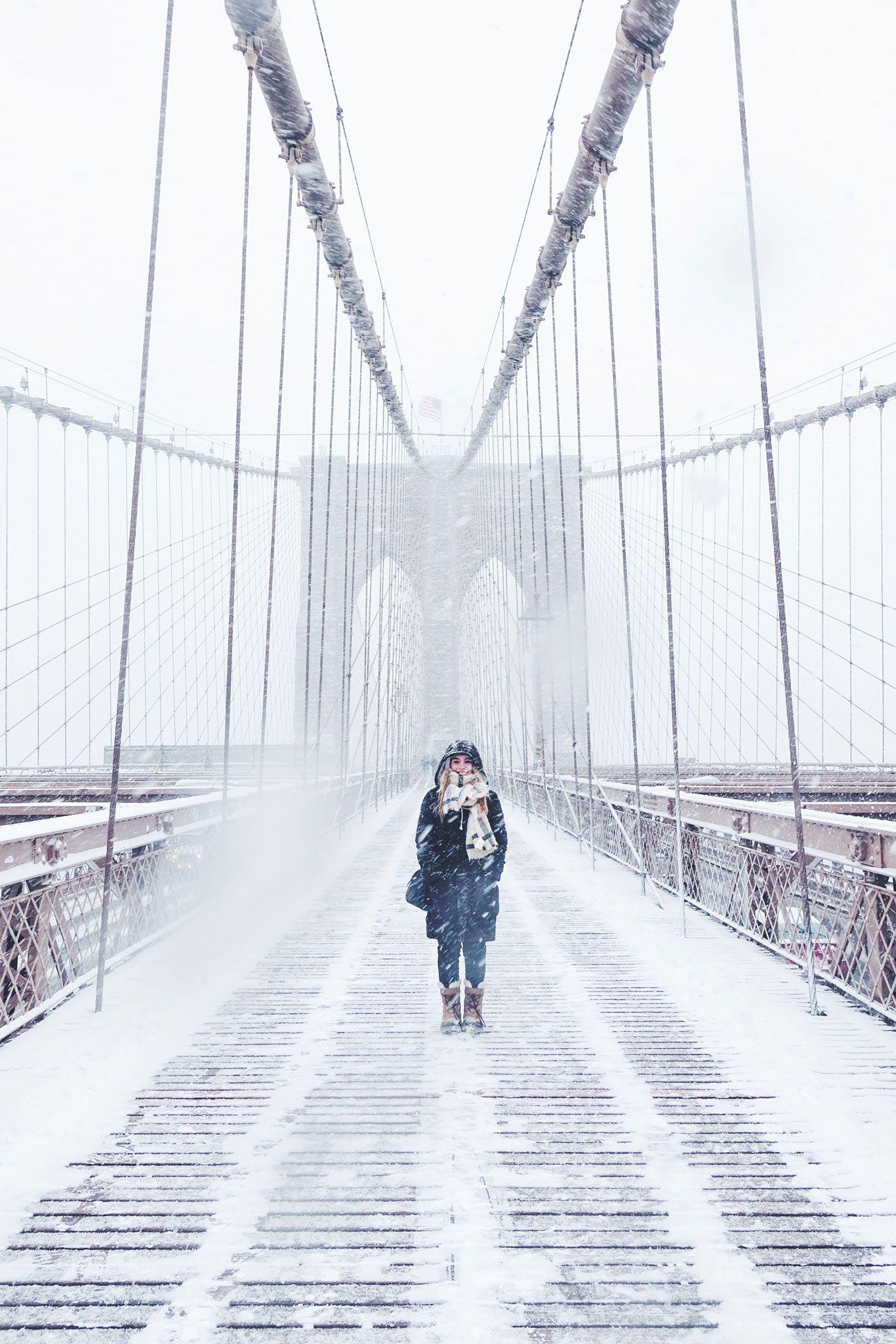 Brooklyn Bridge Winter Wallpapers - Top Free Brooklyn Bridge Winter ...