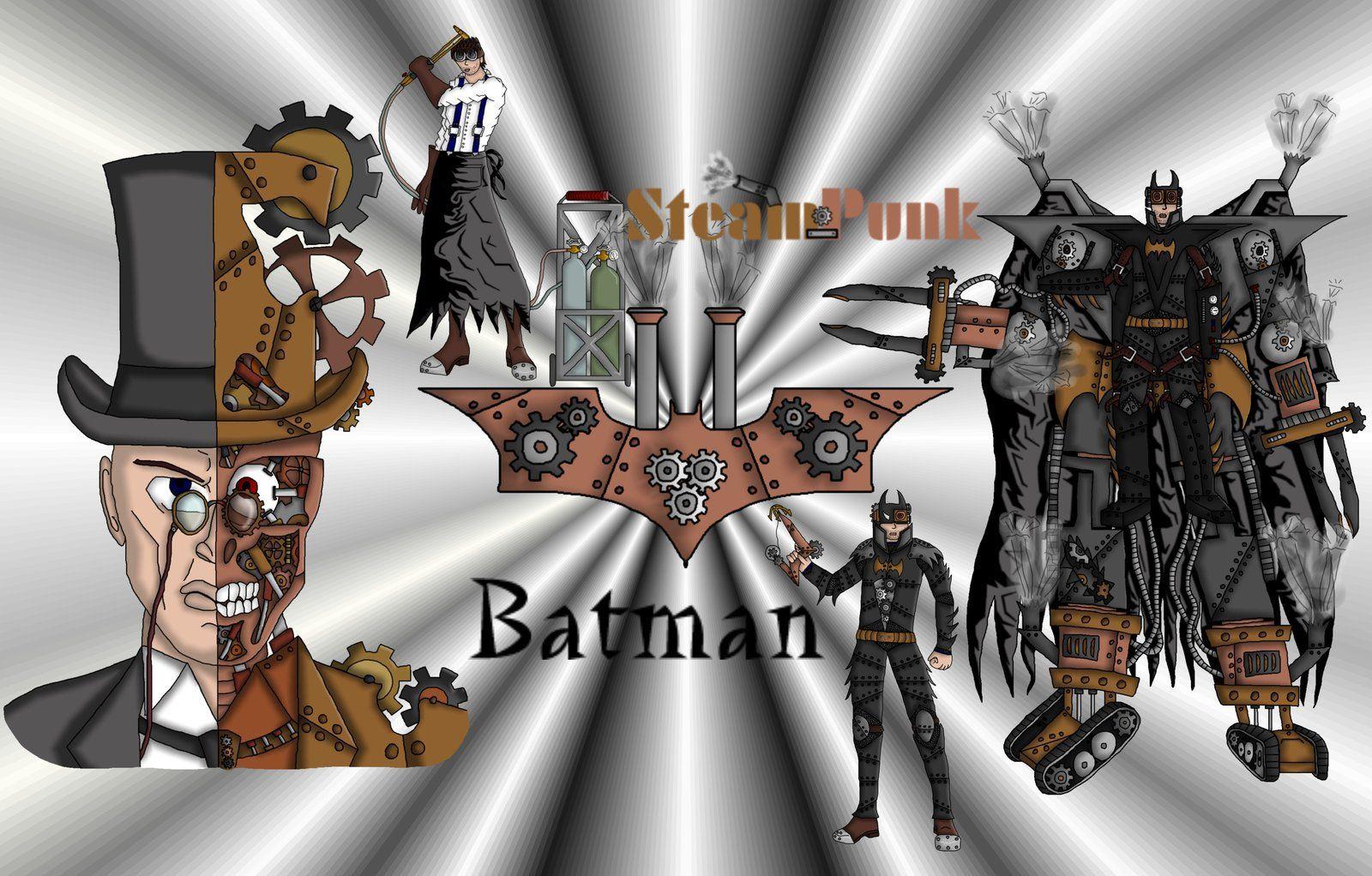 Steampunk Batman Wallpapers - Top Free Steampunk Batman Backgrounds ...