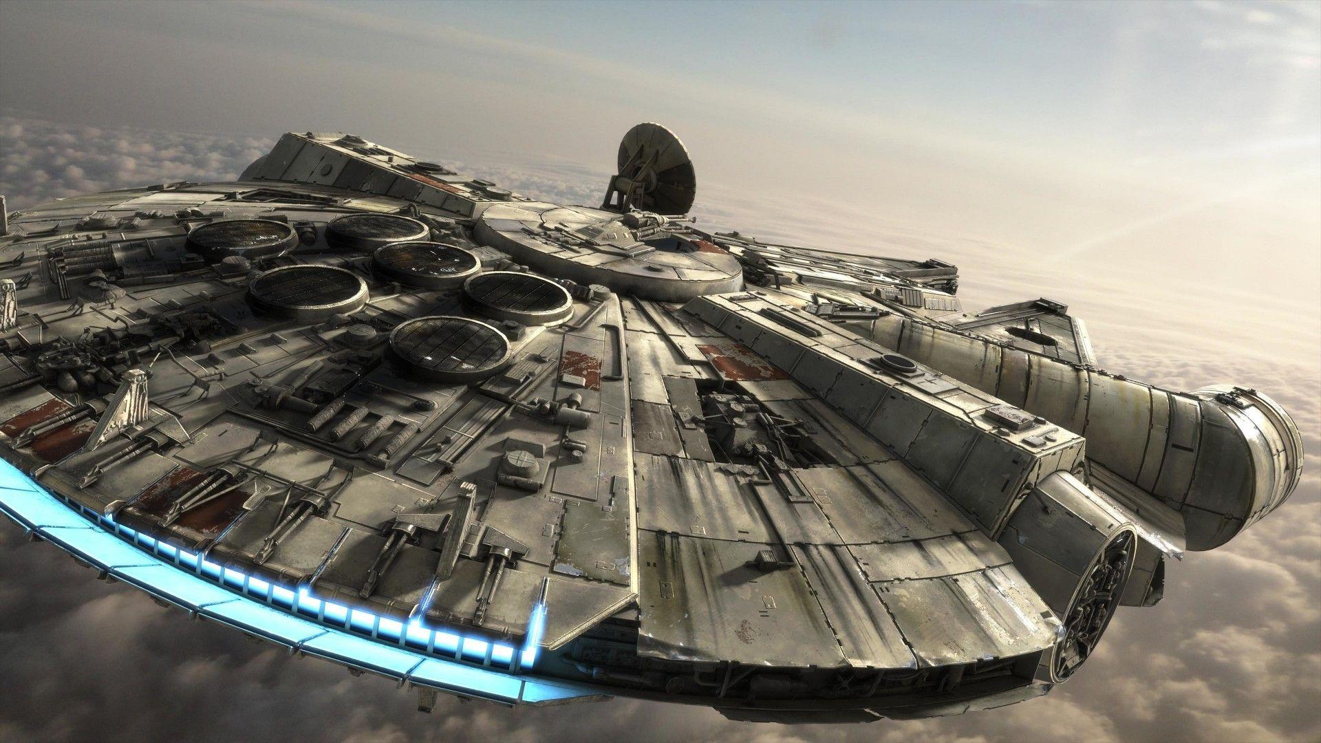 Star Wars Millennium Falcon 4K Wallpapers - Top Free Star Wars ...