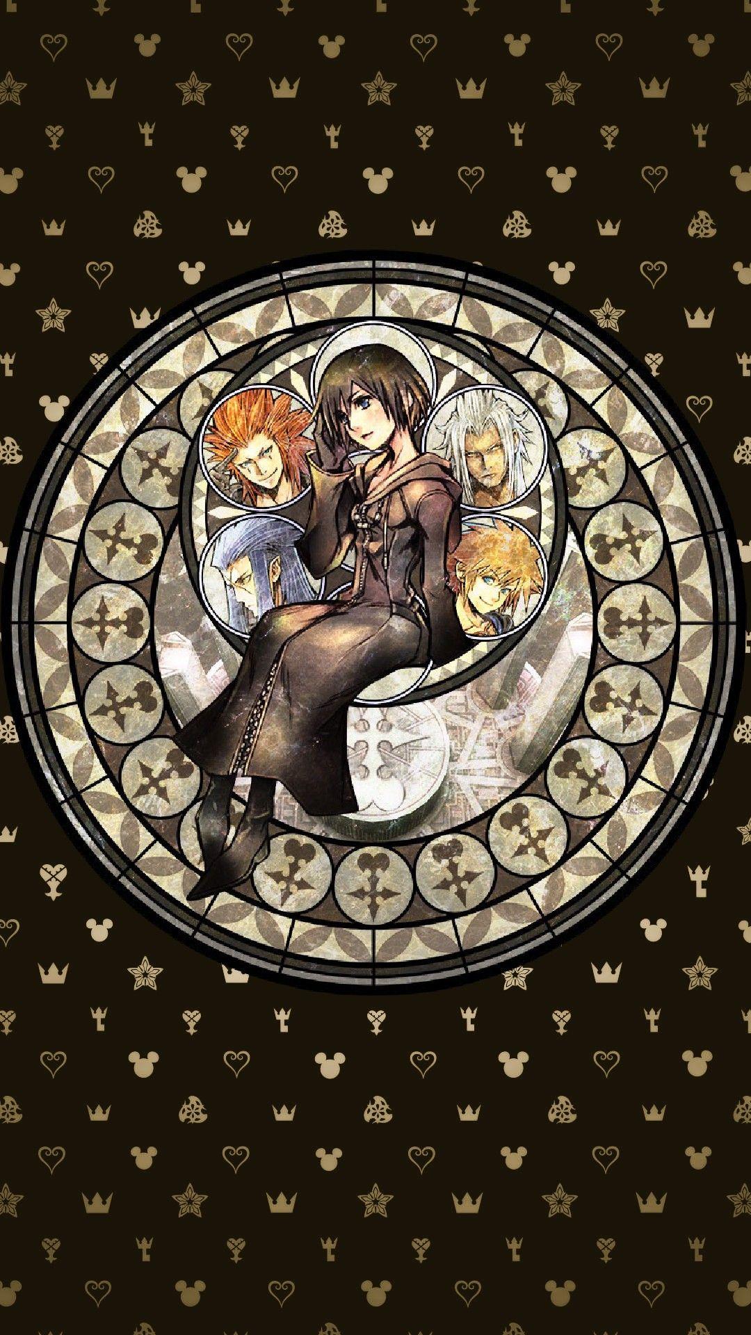Kingdom Hearts Stained Glass Wallpapers - Top Free Kingdom Hearts ...