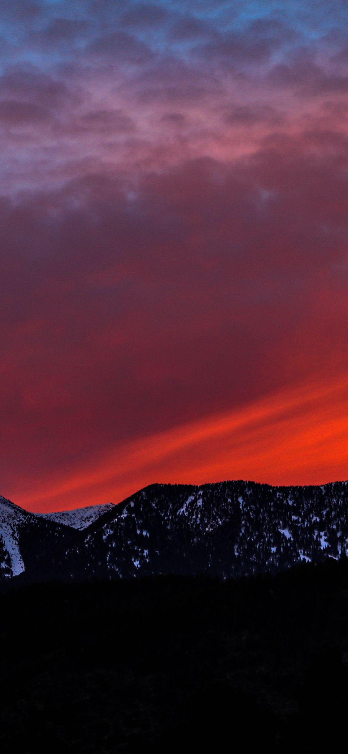 Snow Mountain Sunset Wallpapers - Top Free Snow Mountain Sunset ...