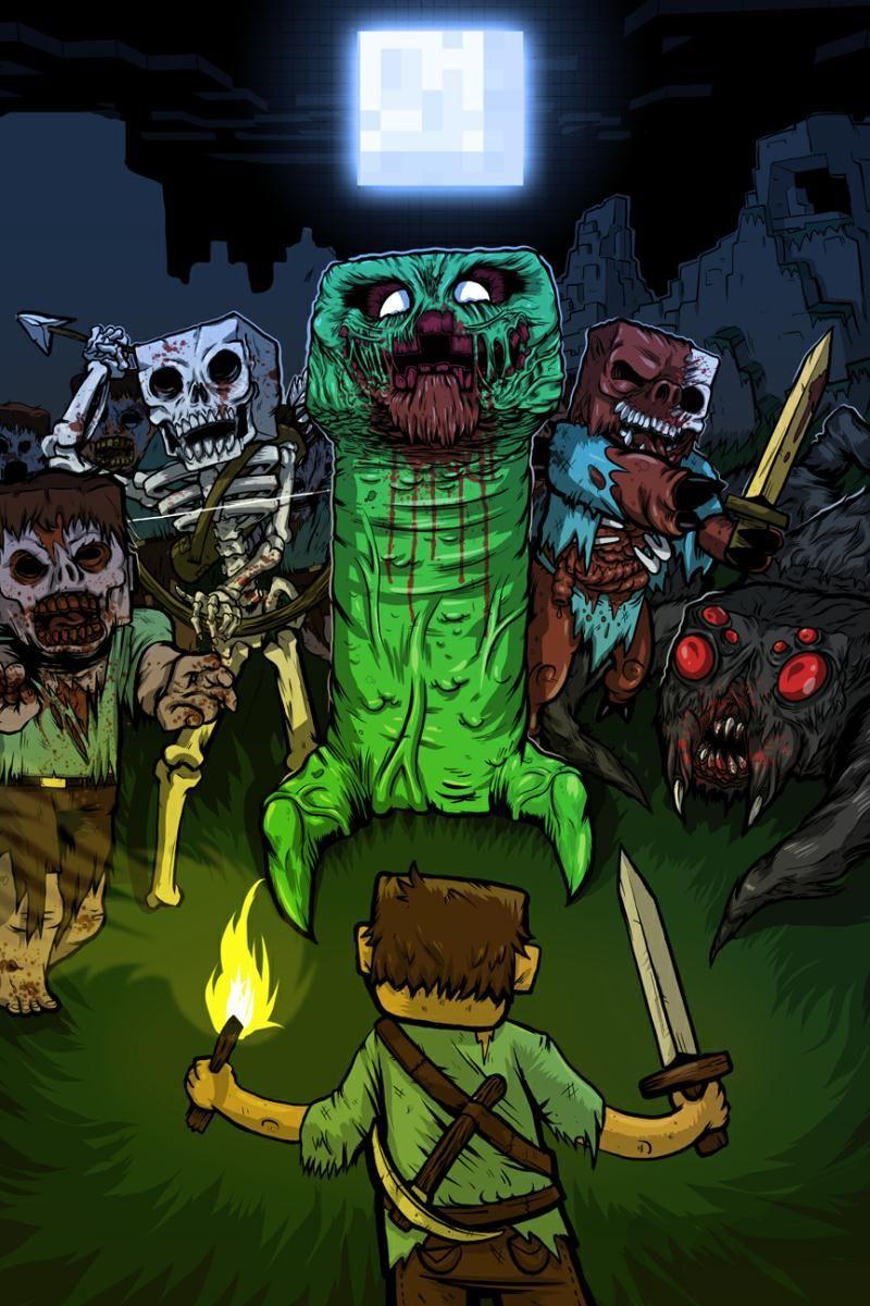 Creepy Minecraft Wallpapers - Top Free Creepy Minecraft Backgrounds ...