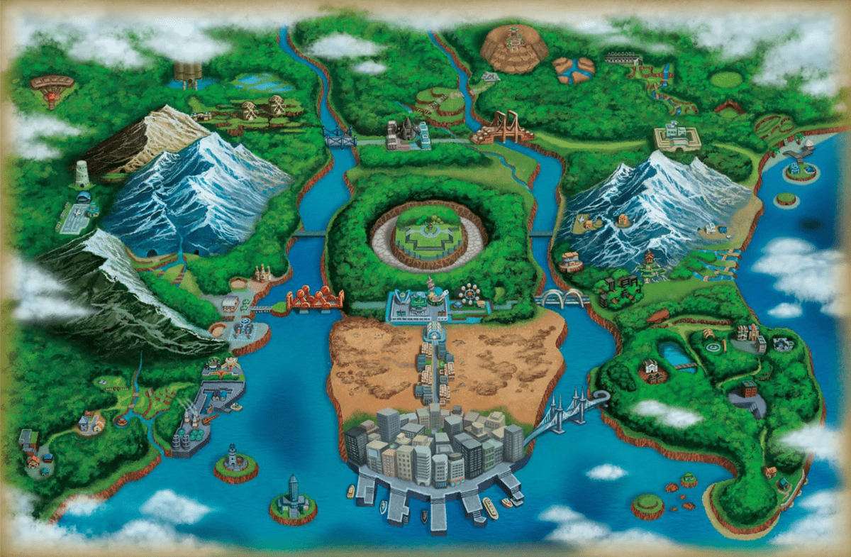 Pokemon Map Wallpapers - Top Free Pokemon Map Backgrounds - WallpaperAccess