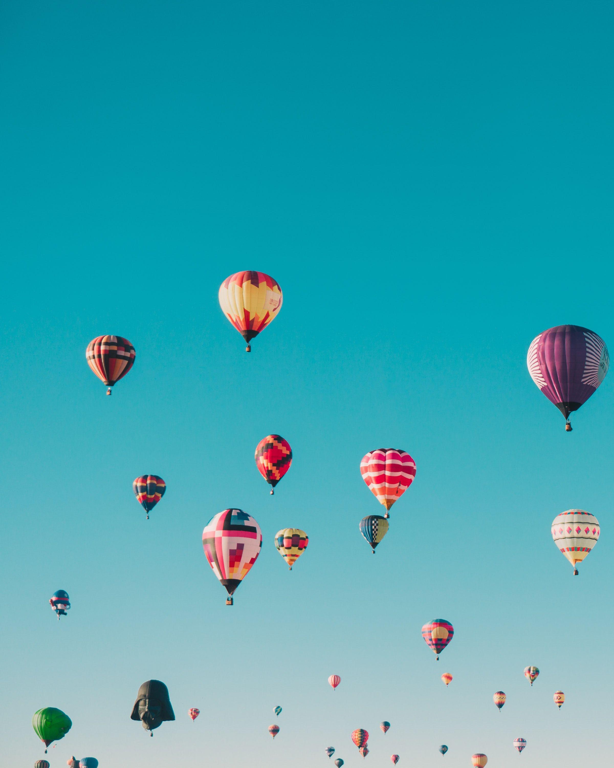 Balloon Sky Wallpapers - Top Free Balloon Sky Backgrounds - WallpaperAccess