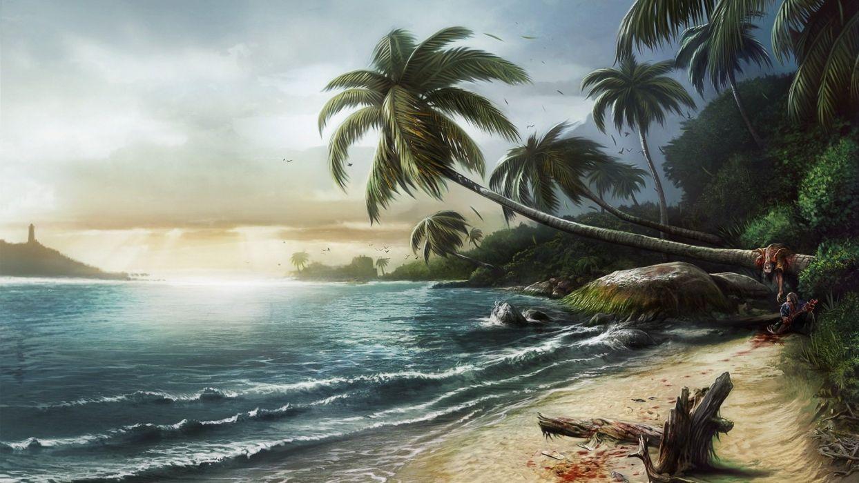 Dark Island Wallpapers - Top Free Dark Island Backgrounds - WallpaperAccess