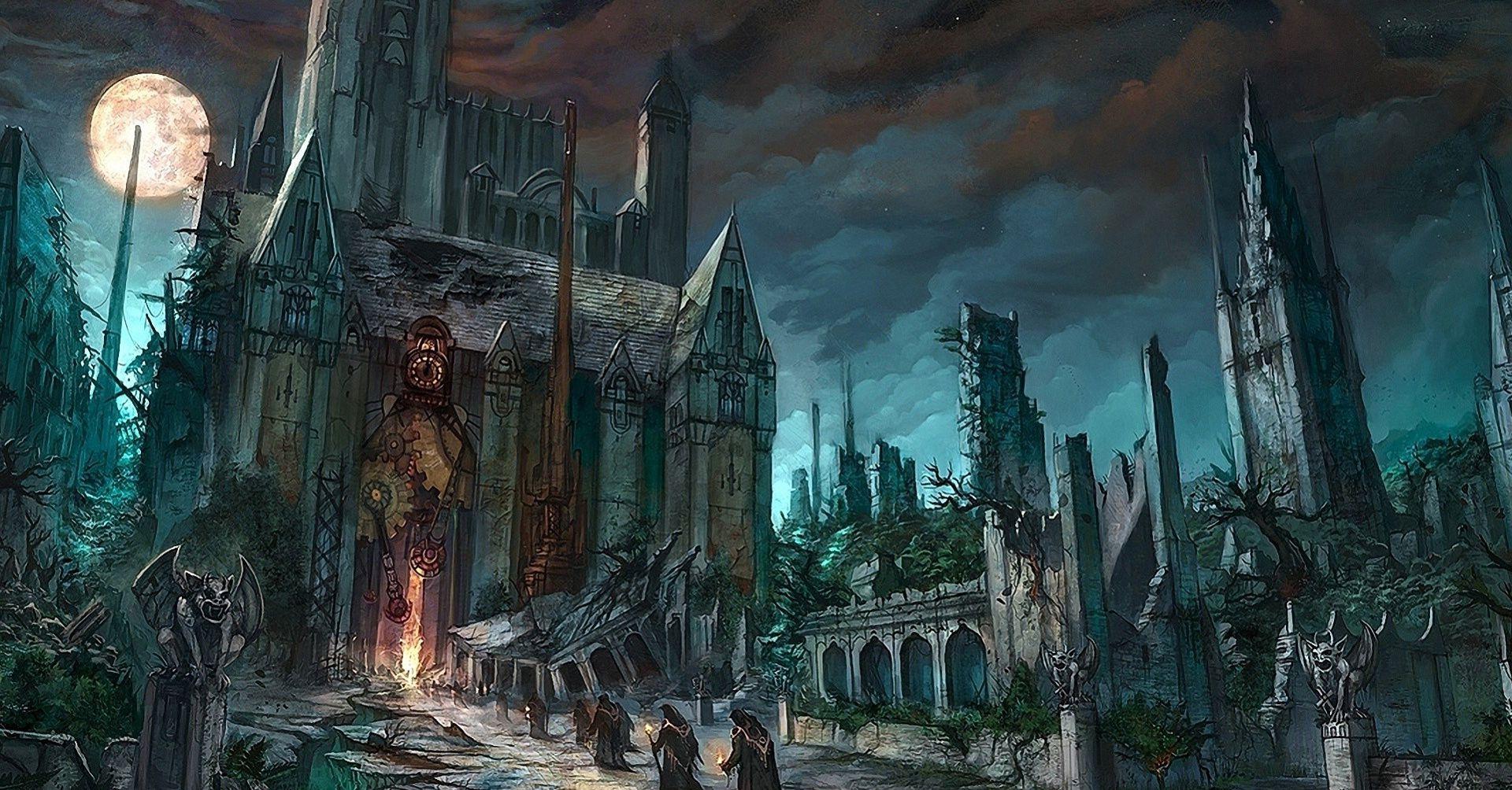 Gargoyle Wallpapers - Top Free Gargoyle Backgrounds - WallpaperAccess