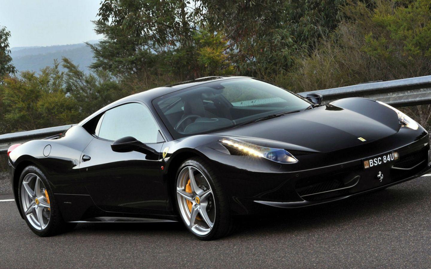 Black Ferrari 458 Wallpapers - Top Free Black Ferrari 458 Backgrounds ...