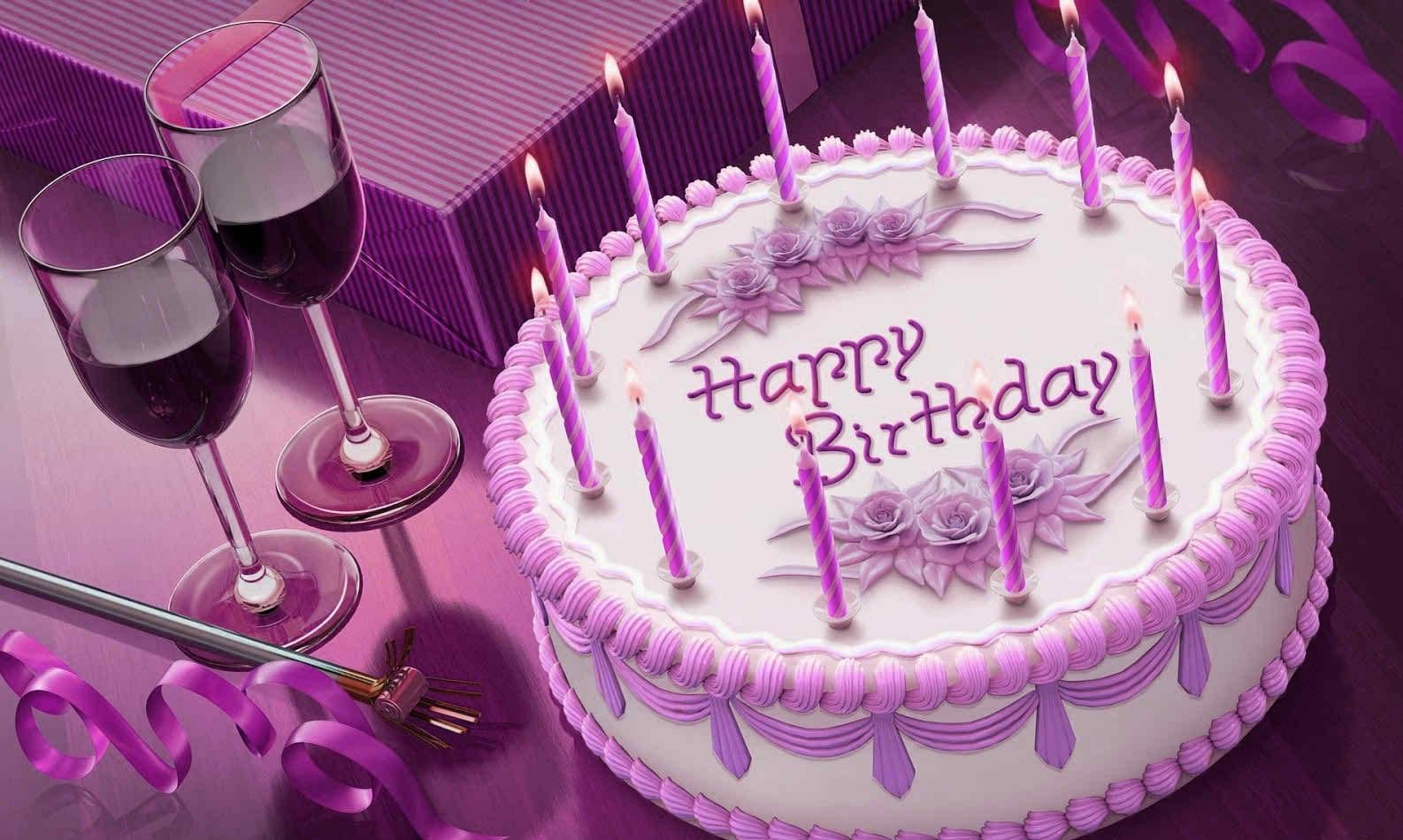 Purple Birthday Wallpapers - Top Free Purple Birthday Backgrounds - WallpaperAccess