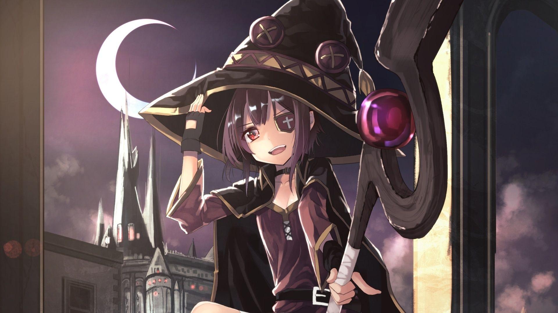 Anime Witch Girl Wallpapers - Top Free Anime Witch Girl Backgrounds ...