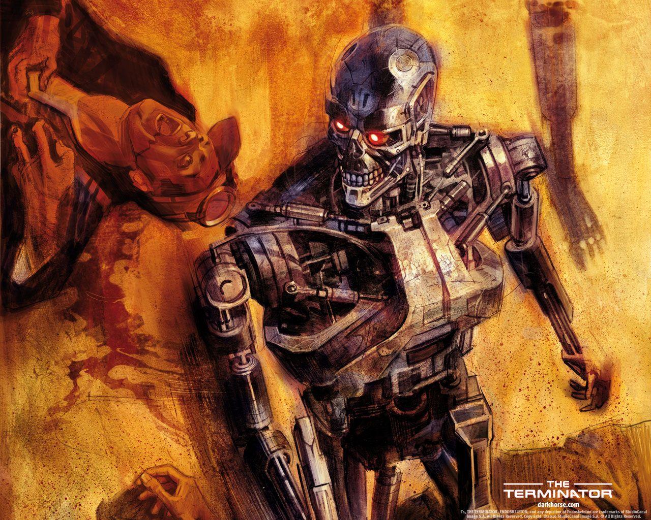 Terminator Comic Wallpapers - Top Free Terminator Comic Backgrounds ...