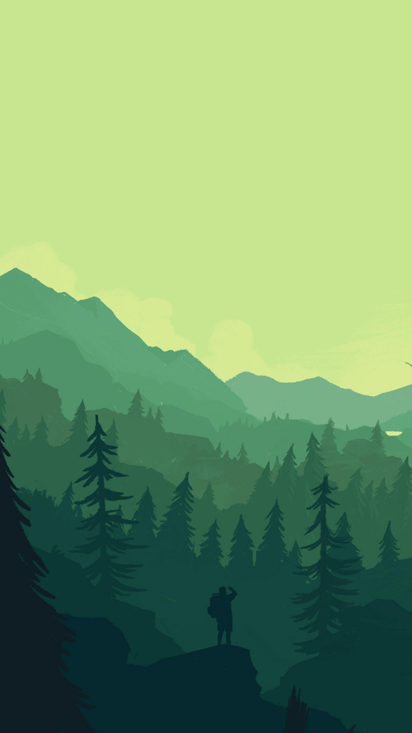 Minimalist Firewatch Wallpapers - Top Free Minimalist Firewatch ...