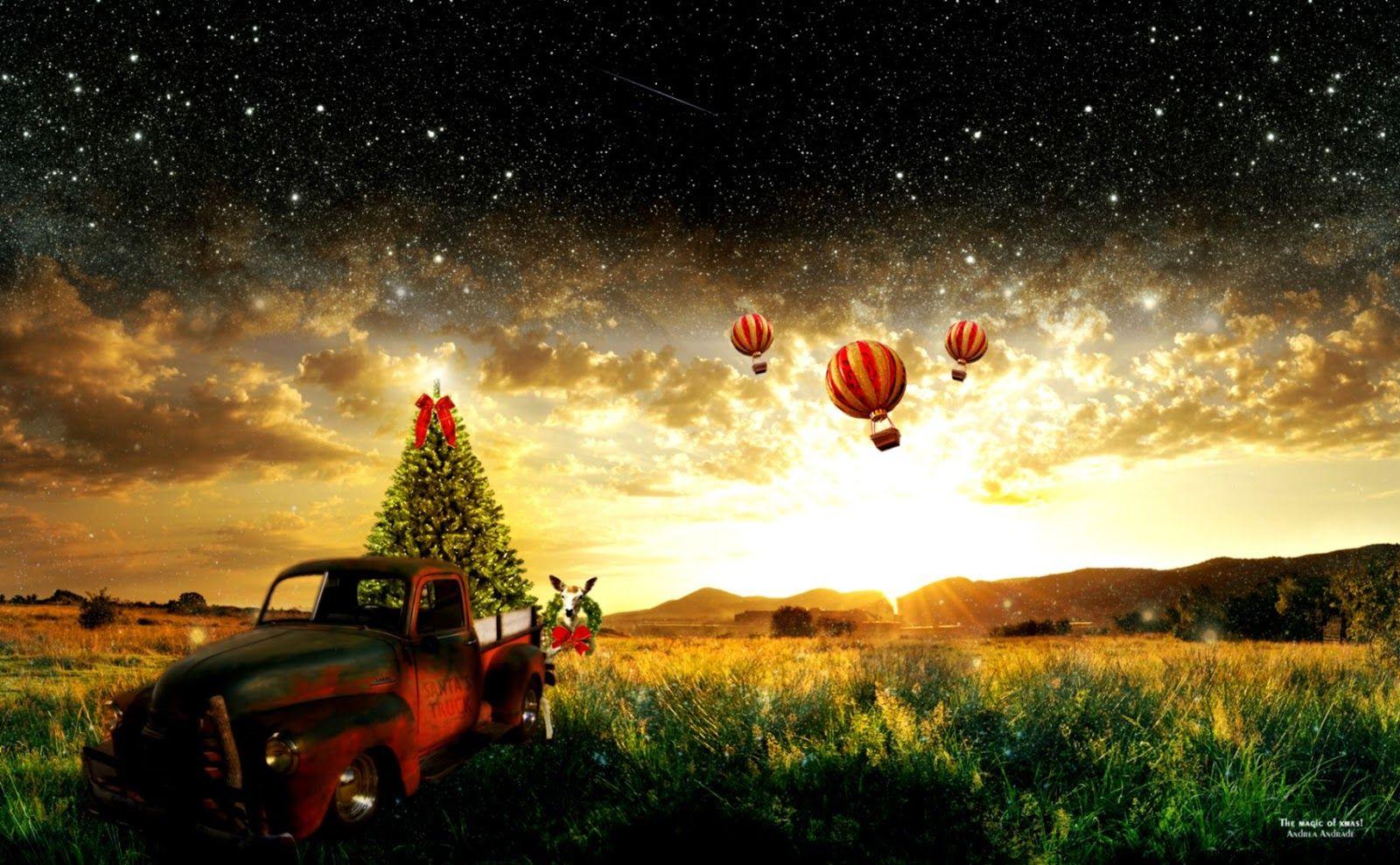 Christmas Scenery HD Wallpapers - Top Free Christmas Scenery HD ...