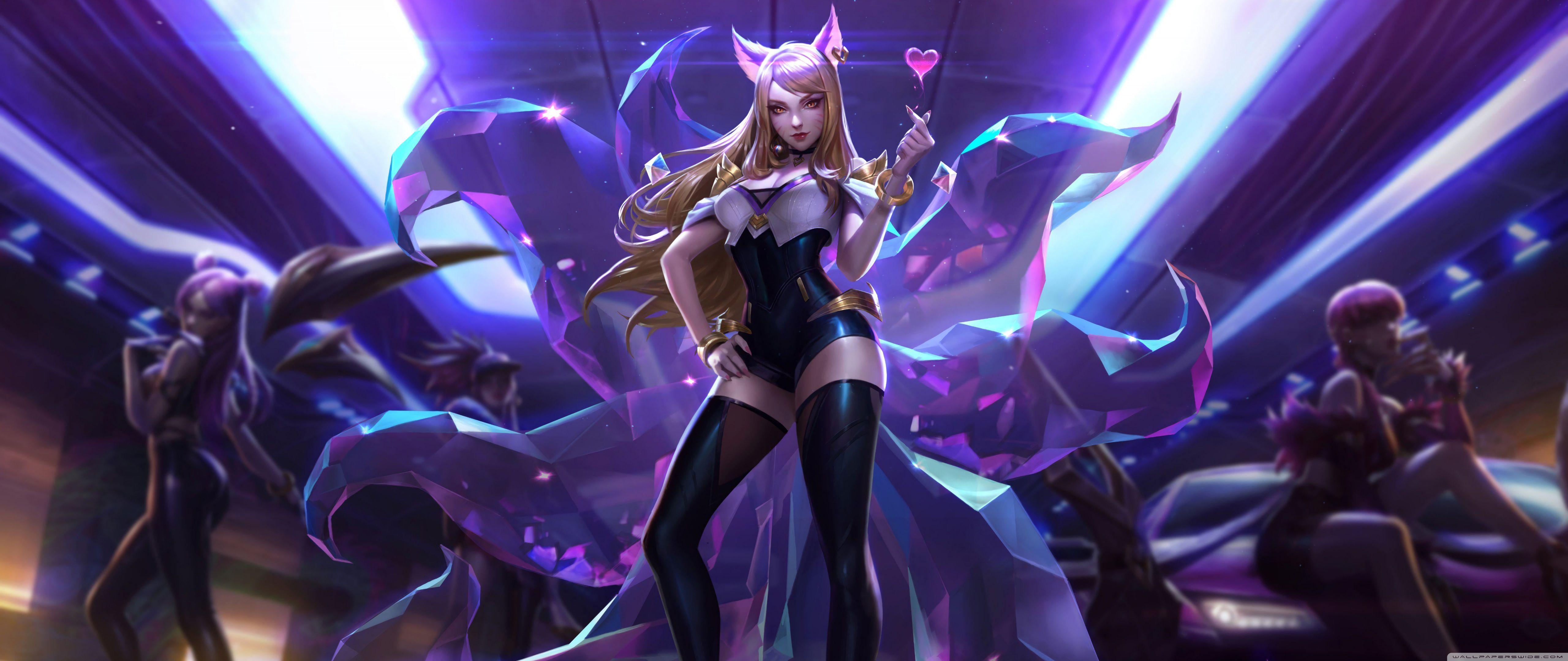 K DA Ahri Wallpapers - Top Free K DA Ahri Backgrounds - WallpaperAccess