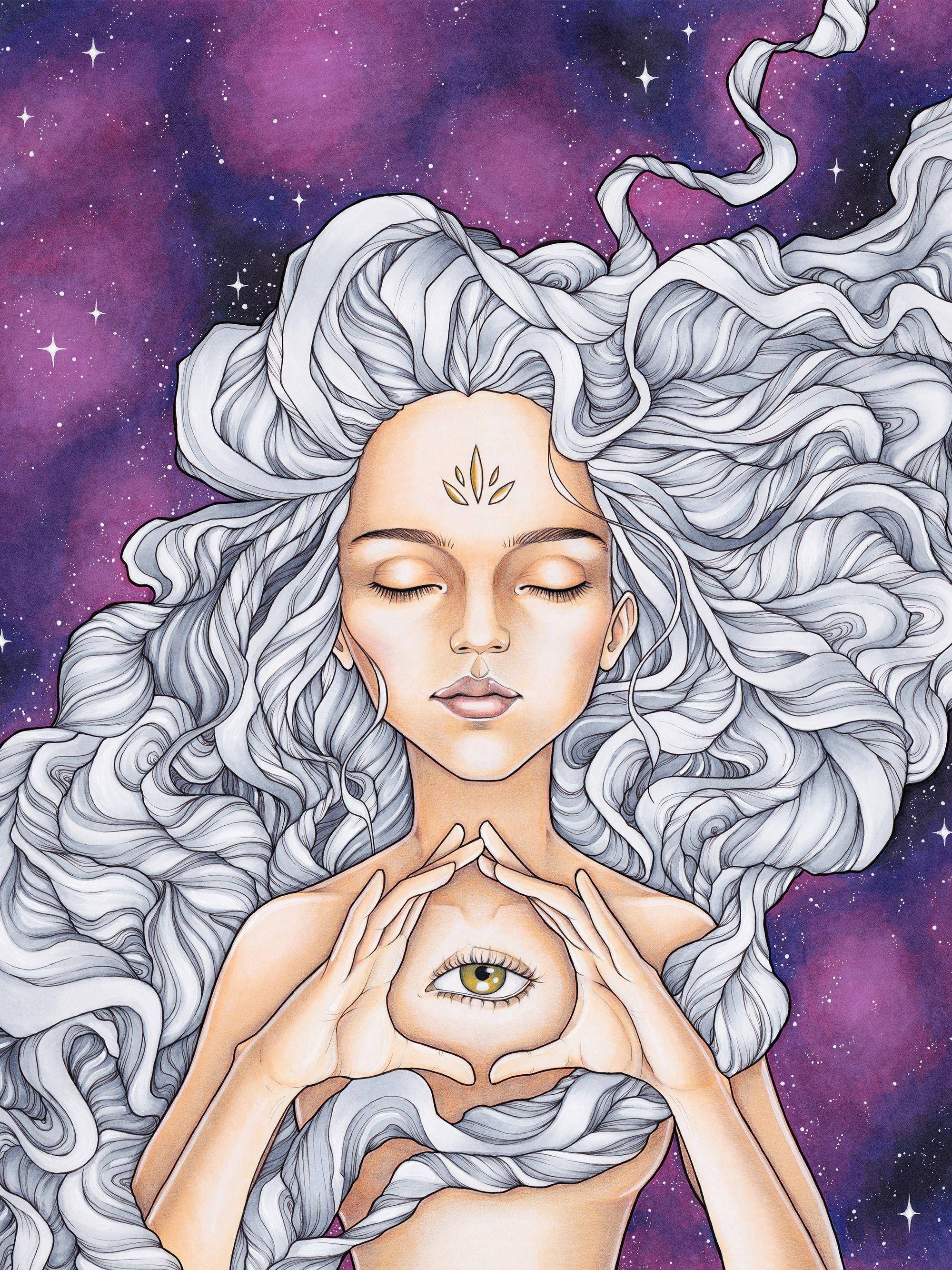 Psychedelic Girl Wallpapers - Top Free Psychedelic Girl Backgrounds ...