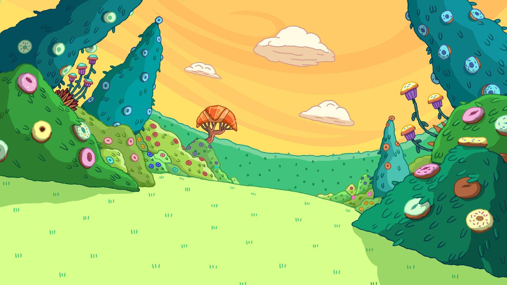 Adventure Time Landscape Wallpapers - Top Free Adventure Time Landscape ...